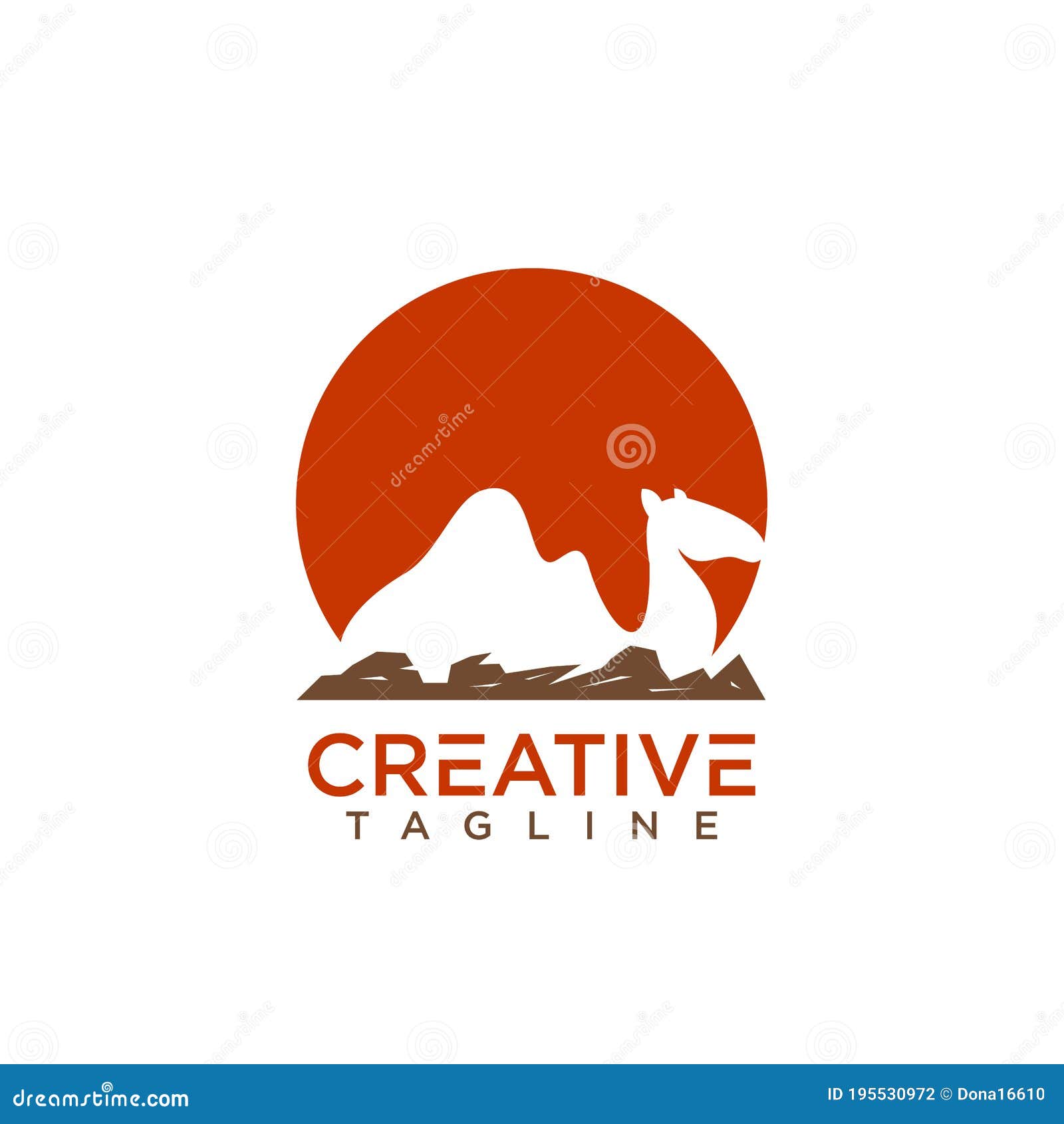 Camel logo stock vector. Illustration of arab, sand - 195530972
