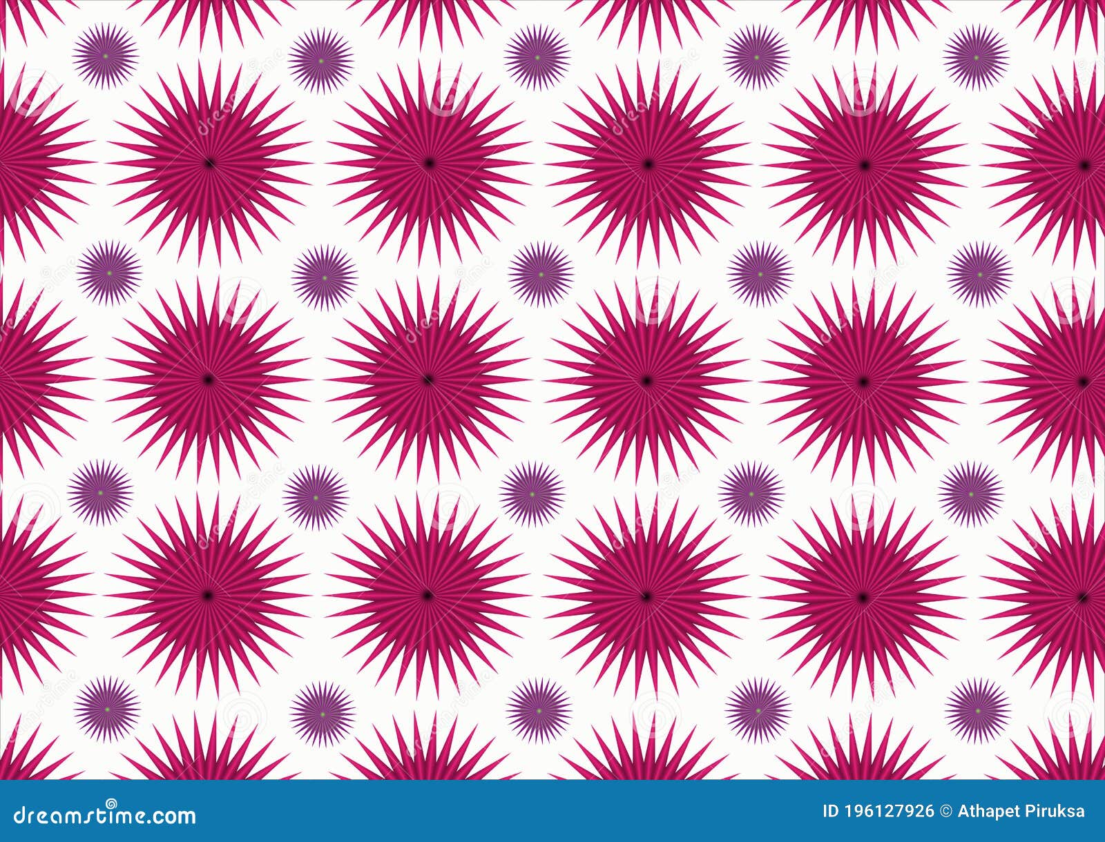 Red and Violet Star Pattern on White Background Stock Illustration ...