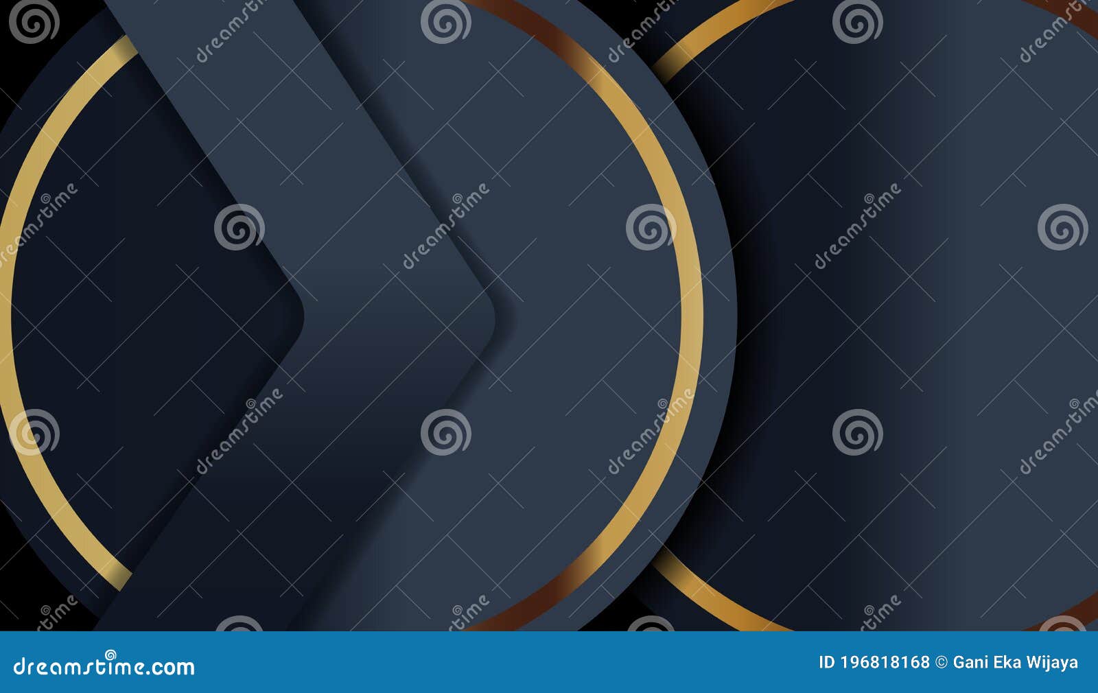 Gold circle background. stock vector. Illustration of banner - 196818168