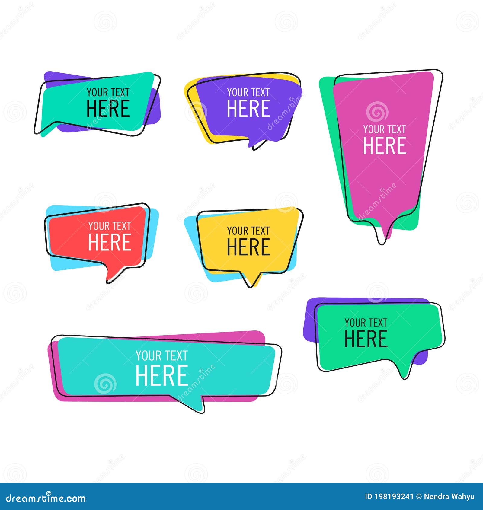 Design Elements from Store Announcements, Discounts, Shopping Offers ...