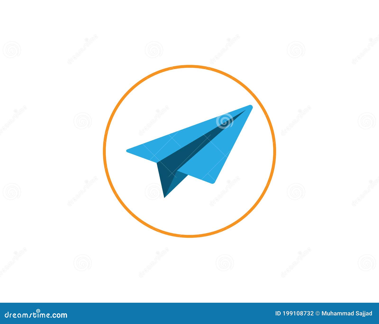 Paper Plane Icon - Flying Icon Sending Symbol Stock Vector ...