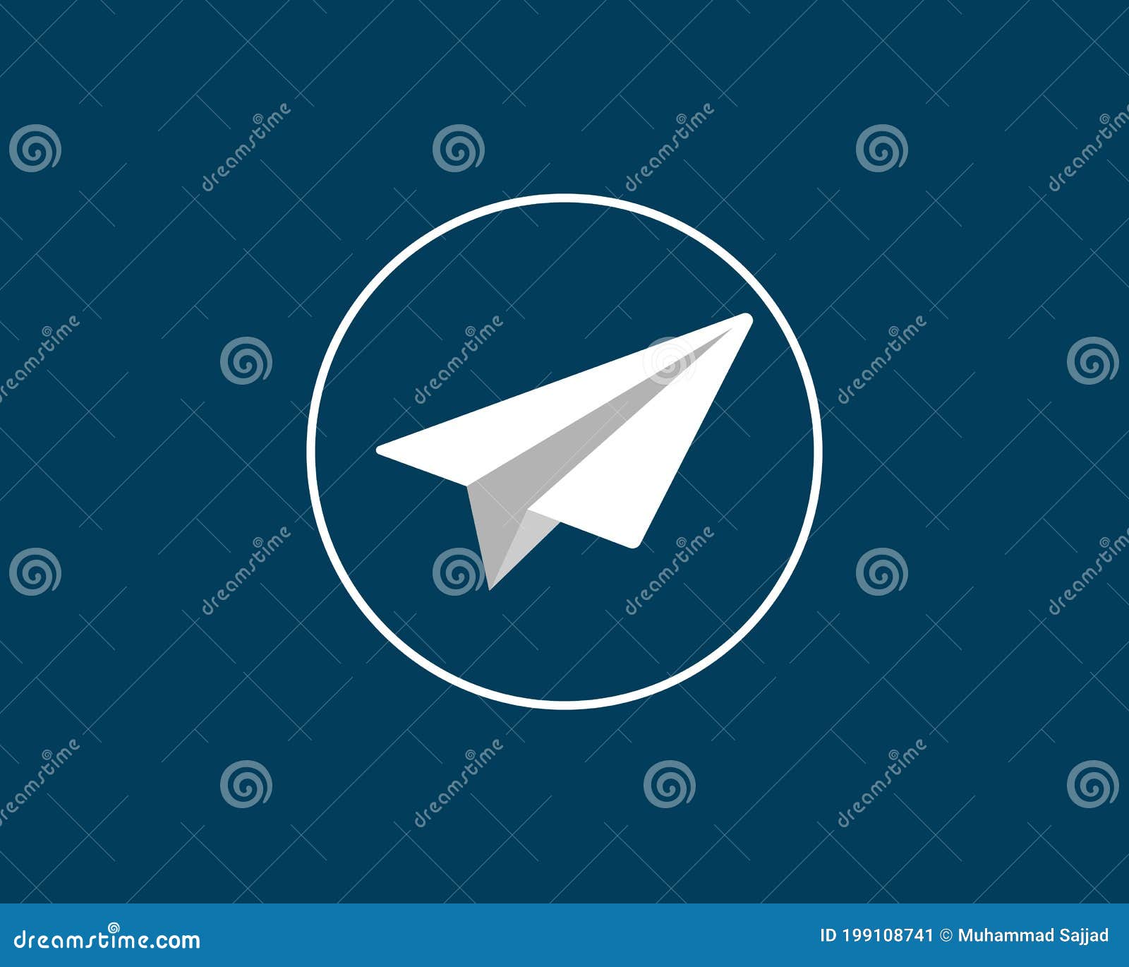 Paper Plane Icon - Flying Icon Sending Symbol Stock Vector ...
