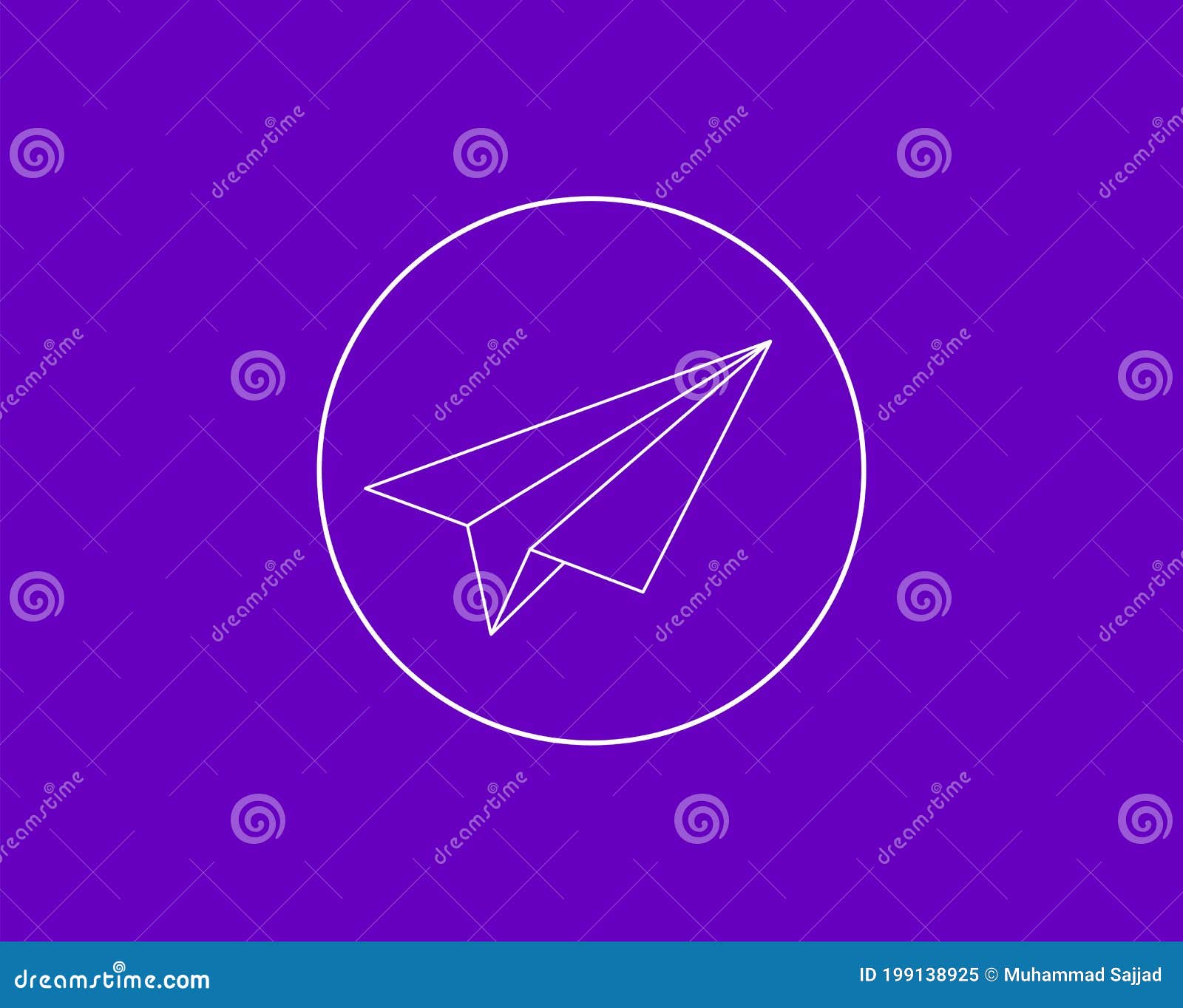 Paper Plane Icon - Flying Icon Sending Symbol Stock Vector ...