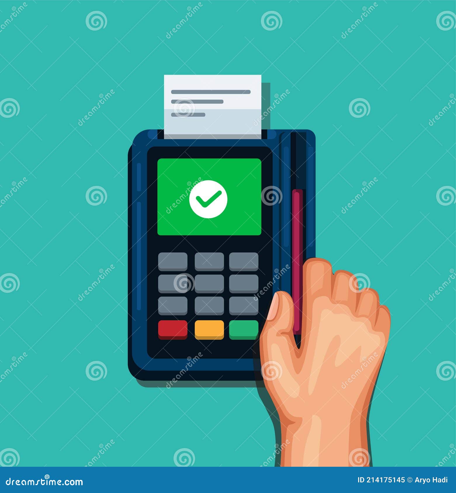 Credit Card Swipe Vector