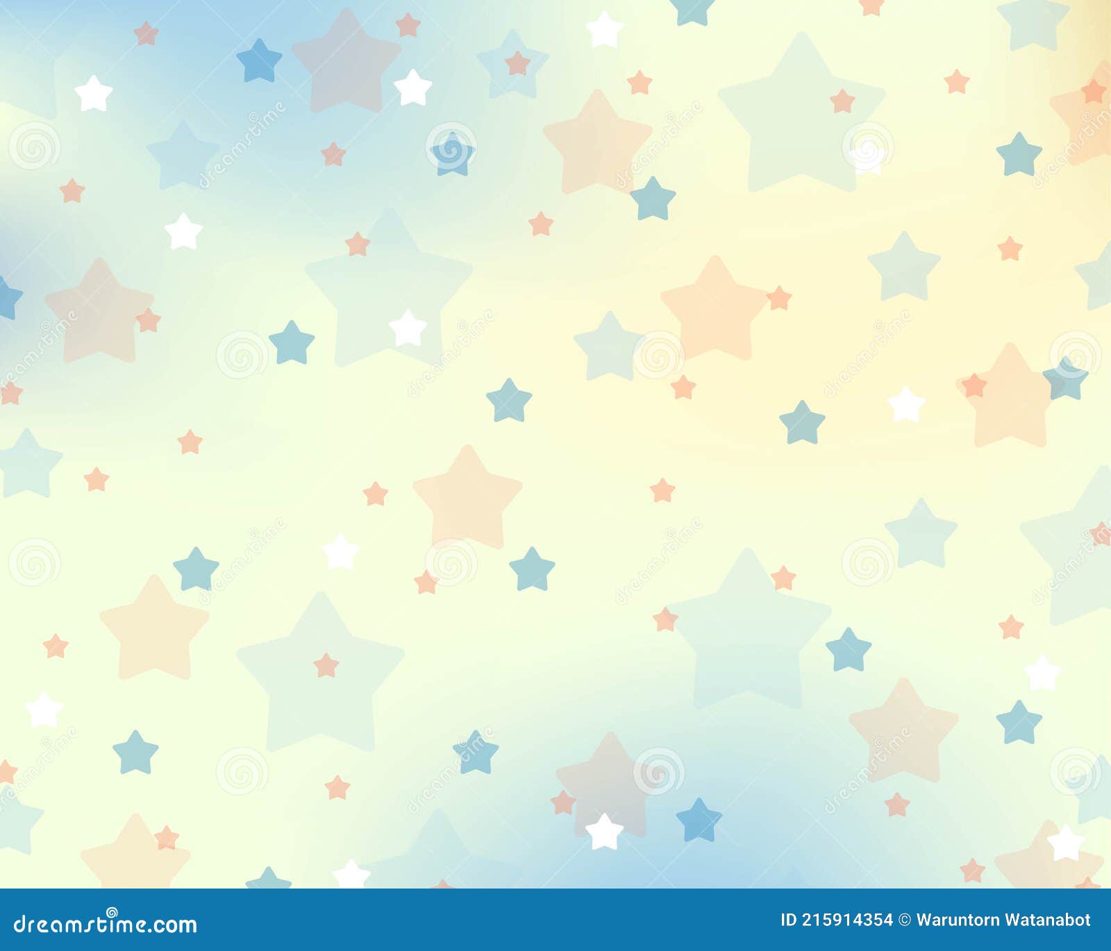 Pastel Stars Background Stock Illustration | CartoonDealer.com #11741305