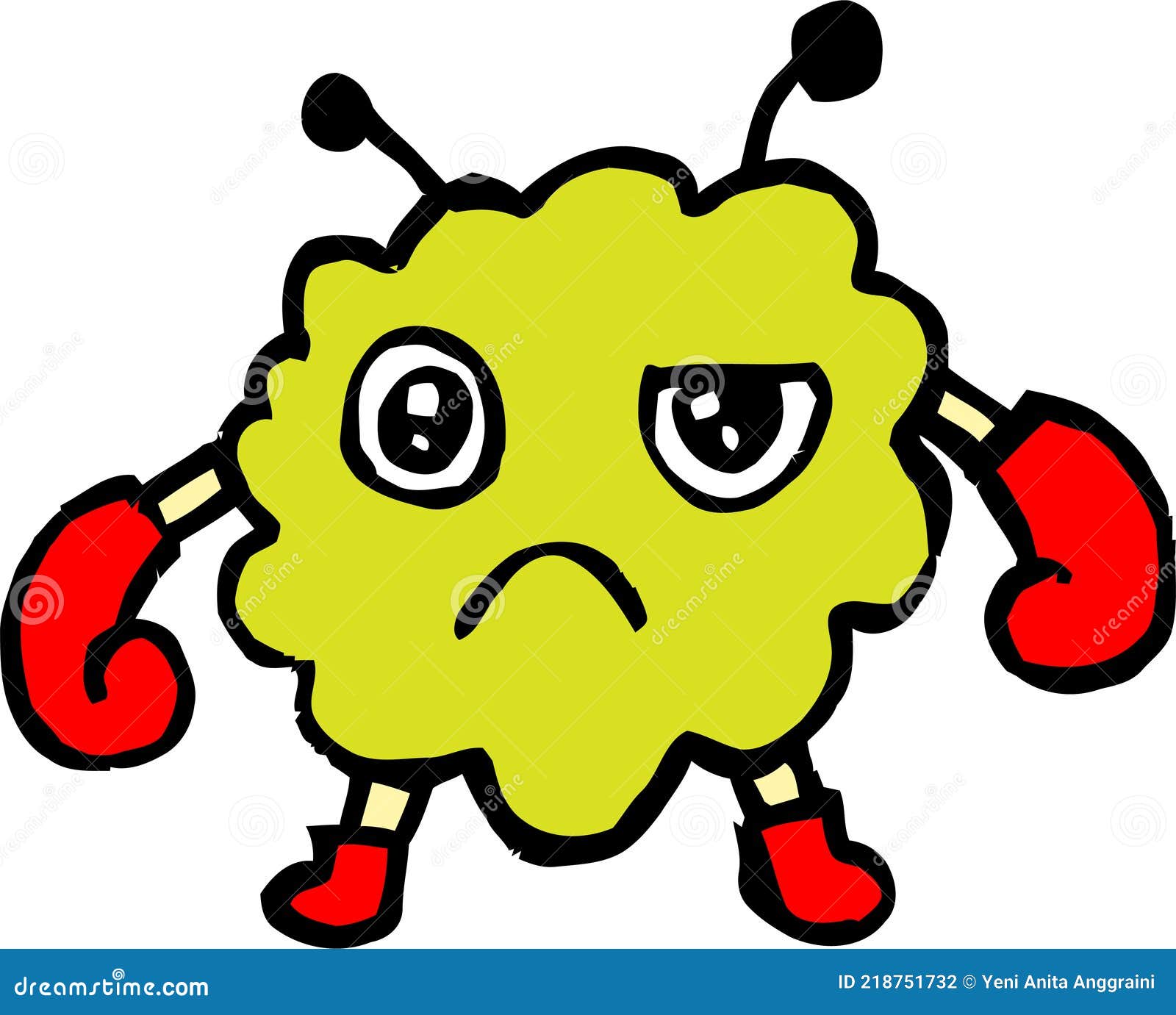 Yellow Monsters Cartoon Sketch Concept Stock Vector - Illustration of ...