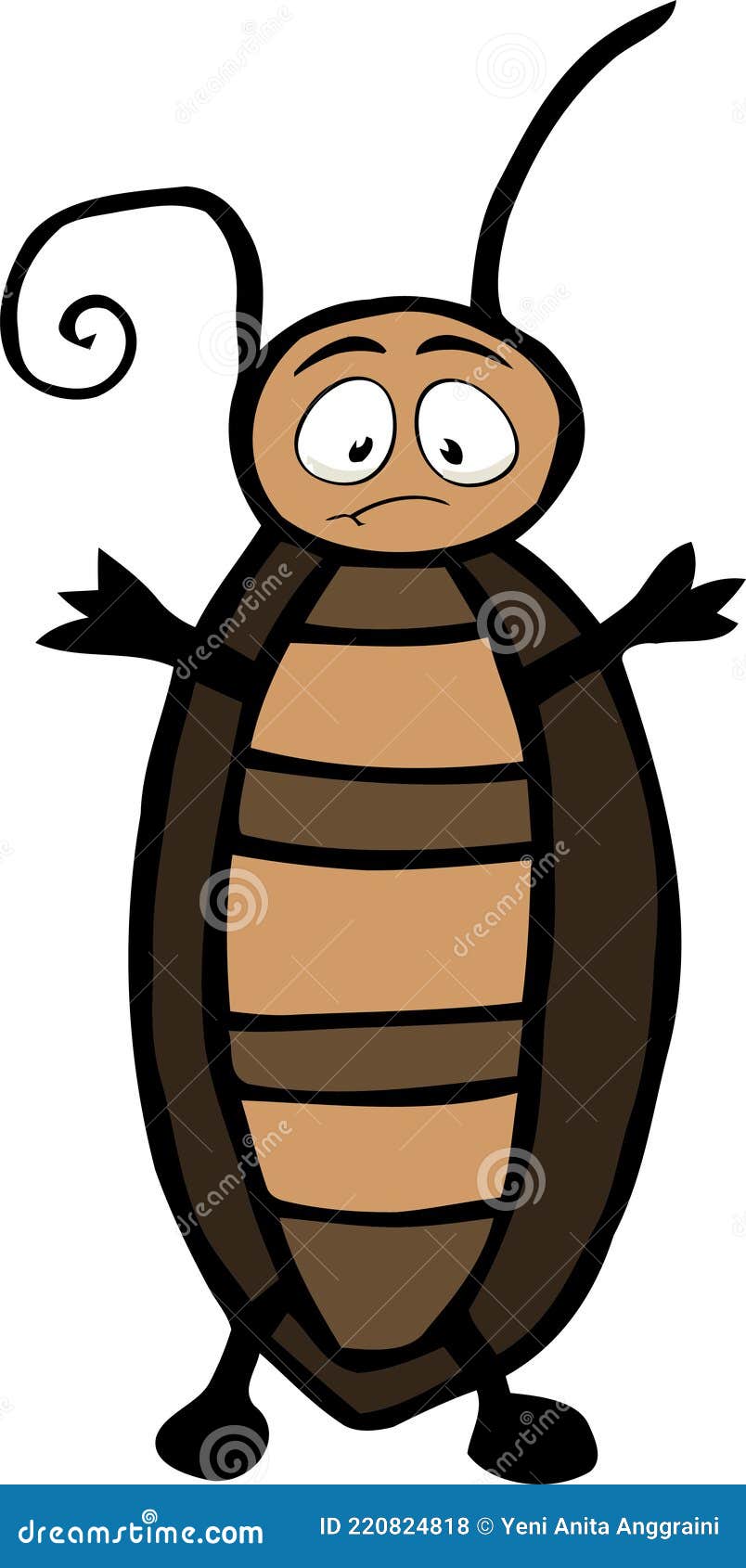 Cockroach In A Good Suit. Royalty-Free Cartoon | CartoonDealer.com ...