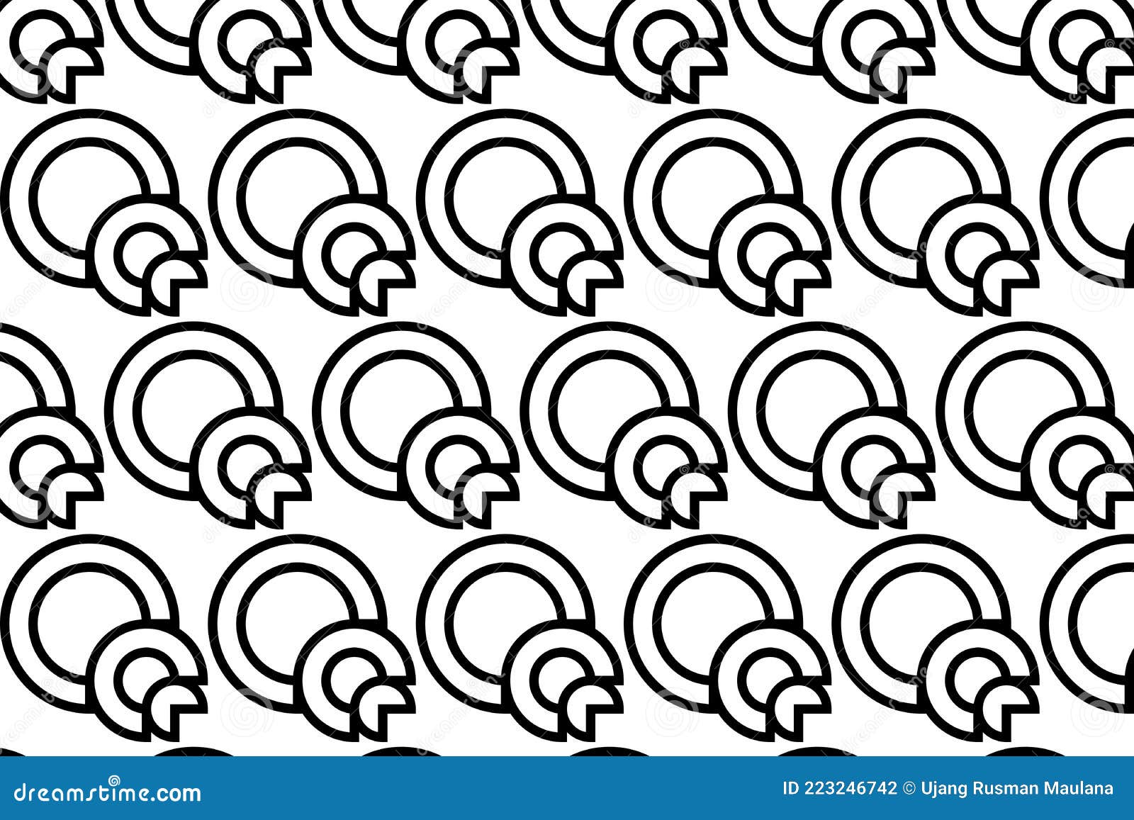 Circle with Cutting Edge Pattern Suitable for Background Stock ...