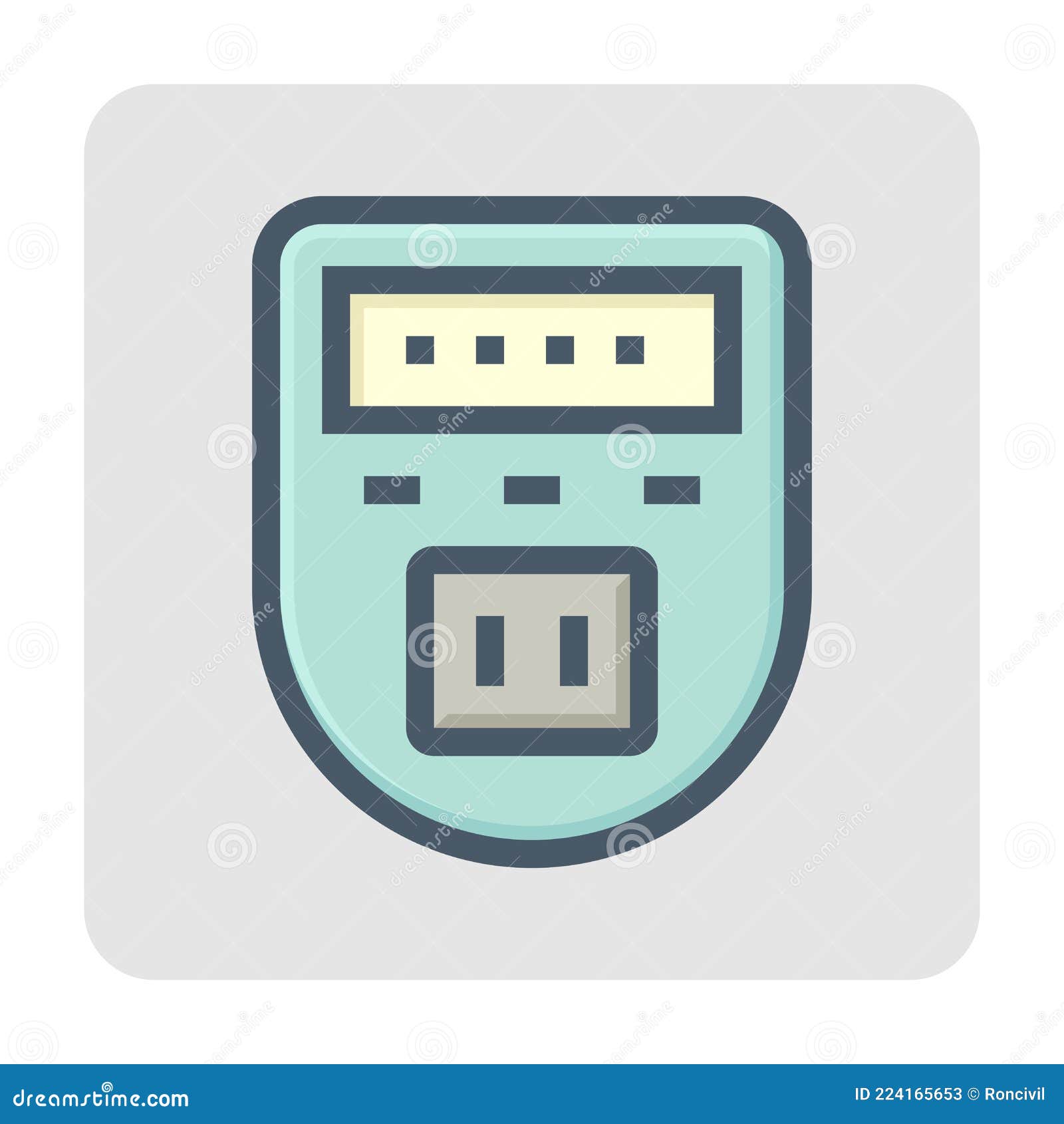 PLC Icon, Programmable Logic Controller Linear Art Vector Illustration ... PLC Icon, Programmable Logic Controller Linear Art Vector Illustration ...
