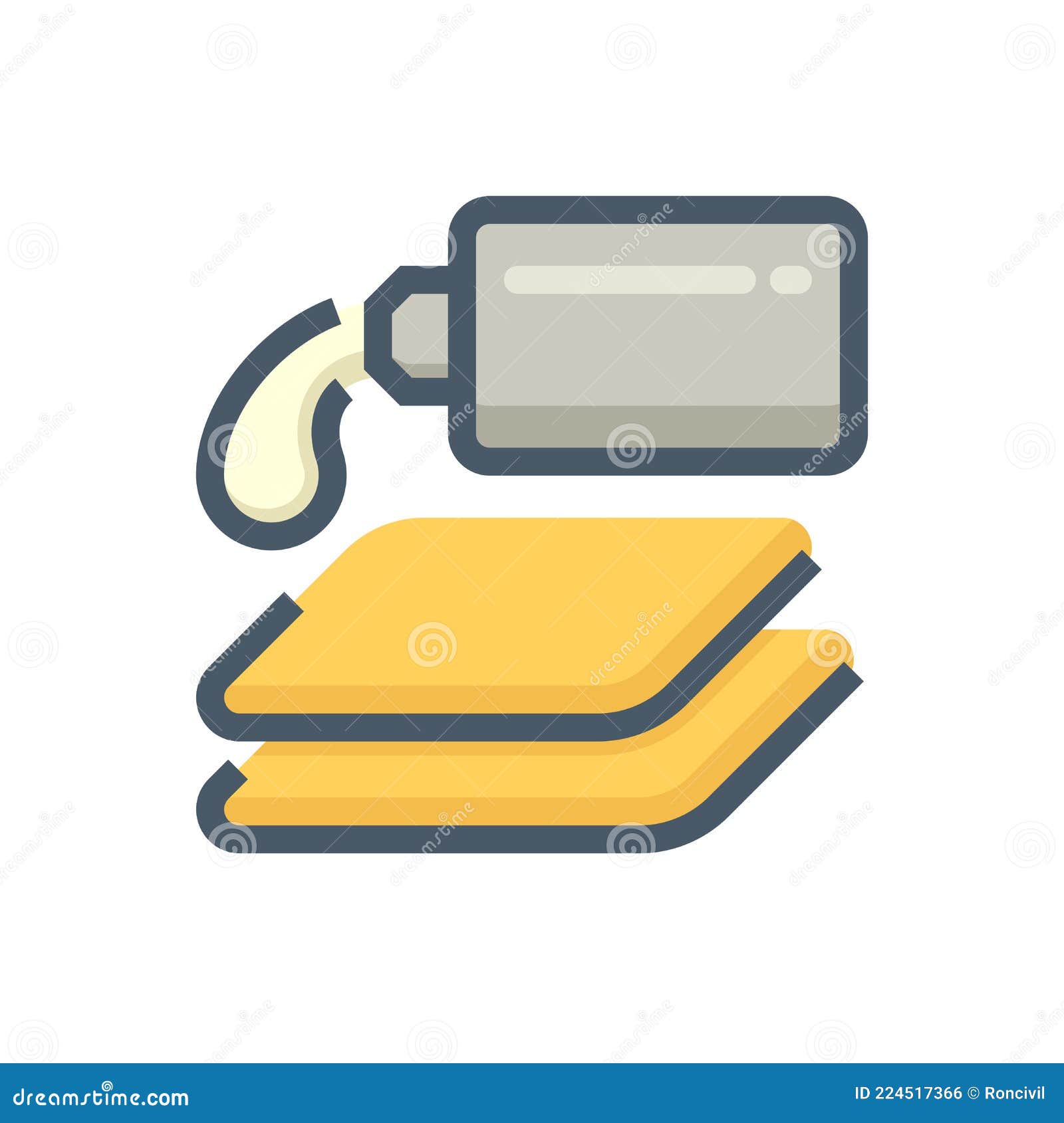 Protection Epoxy Coating Royalty-Free Cartoon | CartoonDealer.com ...