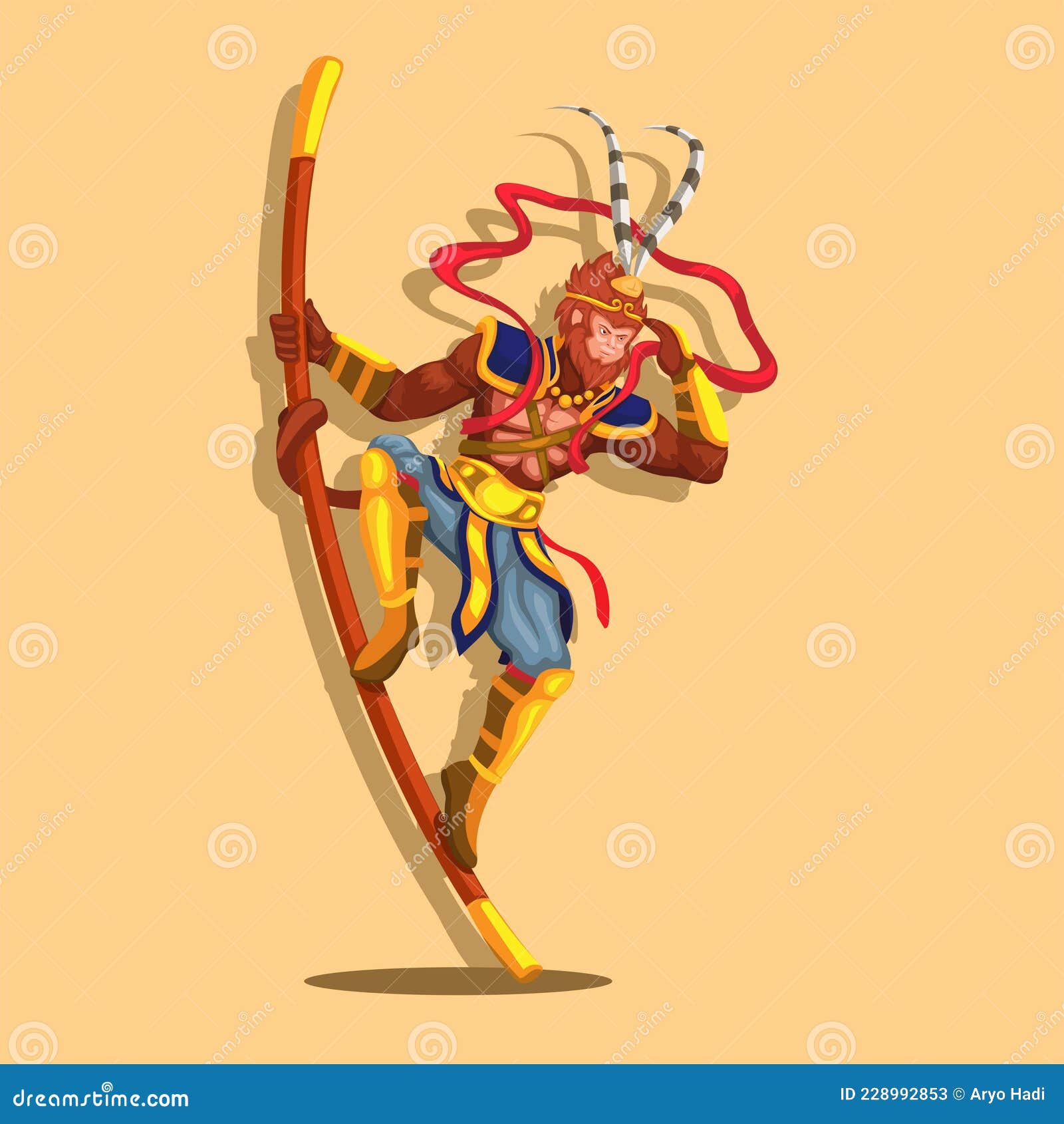 Chinese Mythology Monkey King Art