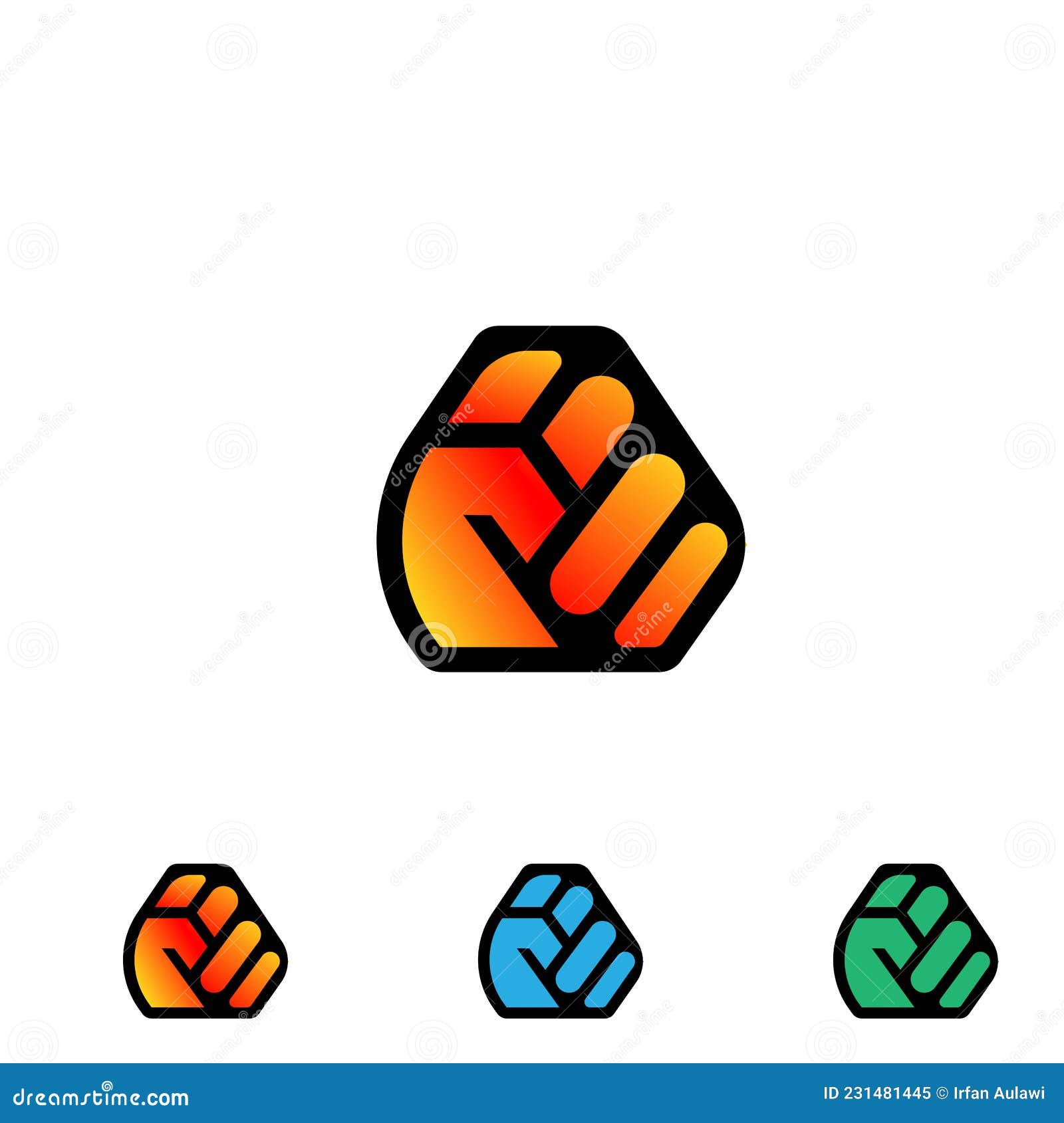 Punch logo vector stock vector. Illustration of easy - 231481445