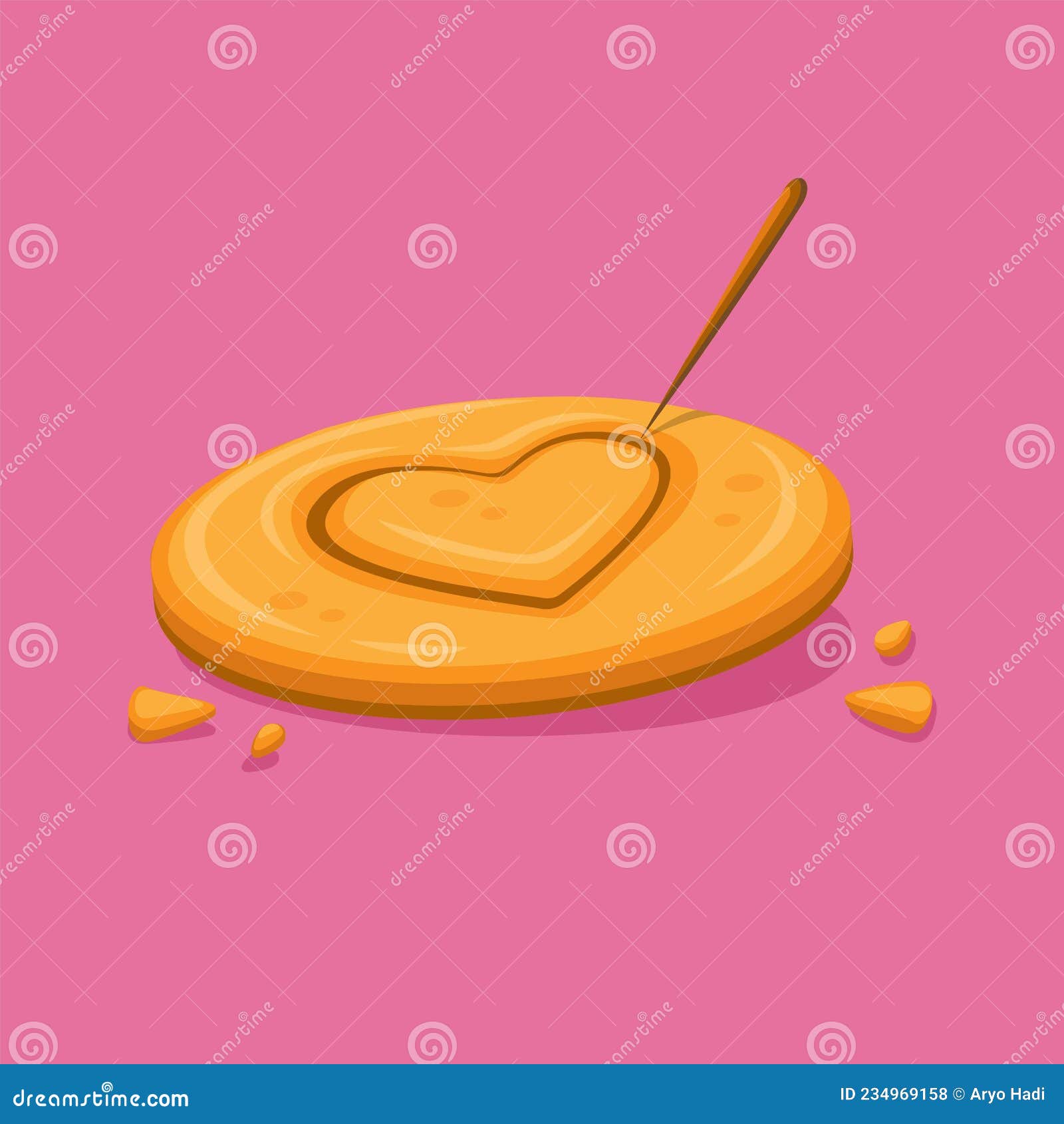 Dalgona Cookie, Korean Sponge Candy. Cookie Challenge Cutter Games ...