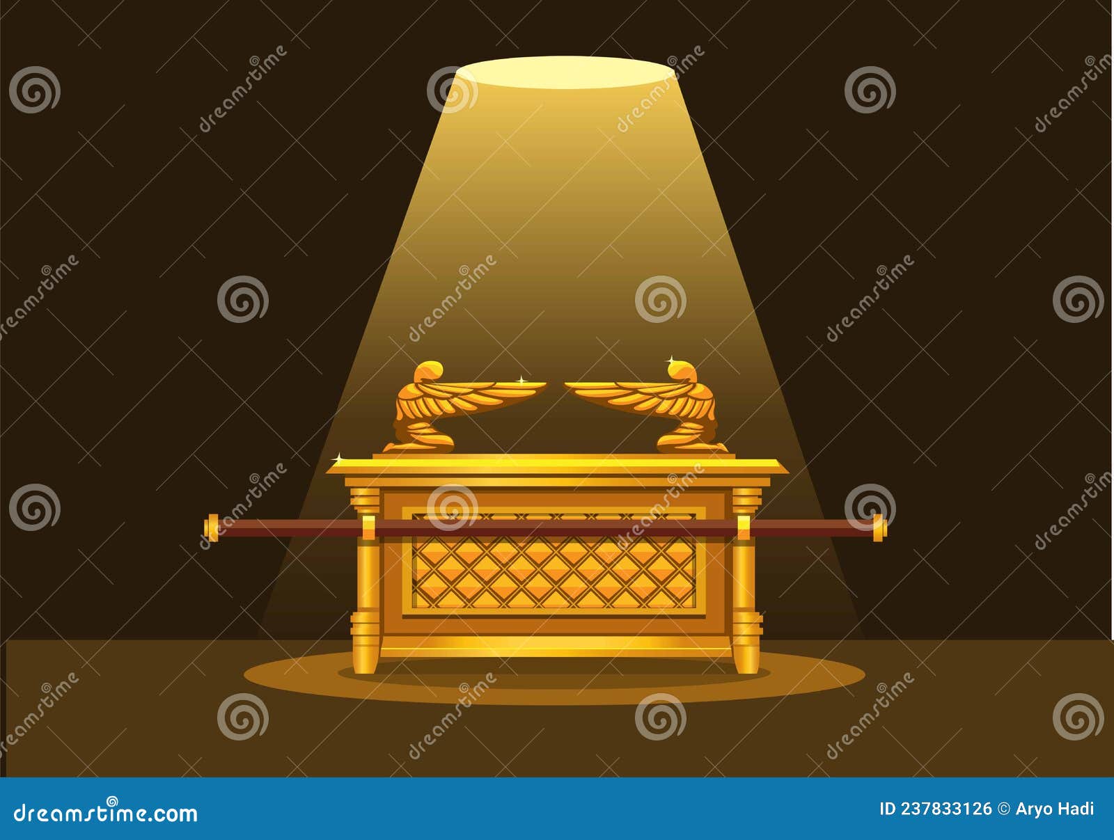 Ark Of Covenant. Vector Drawing | CartoonDealer.com #108118381