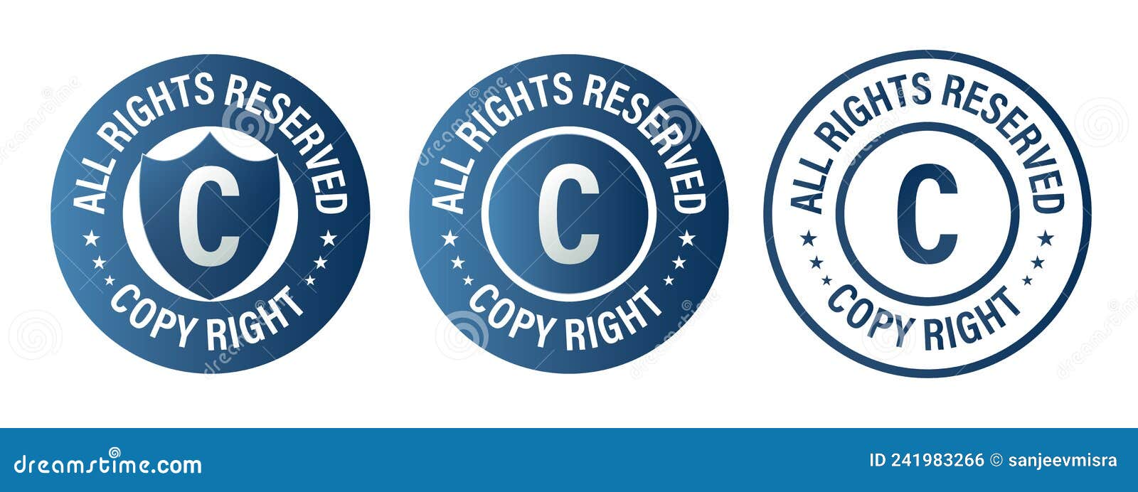 Right Reserved Symbol In Gold - 3d Stock Image | CartoonDealer.com #3875443