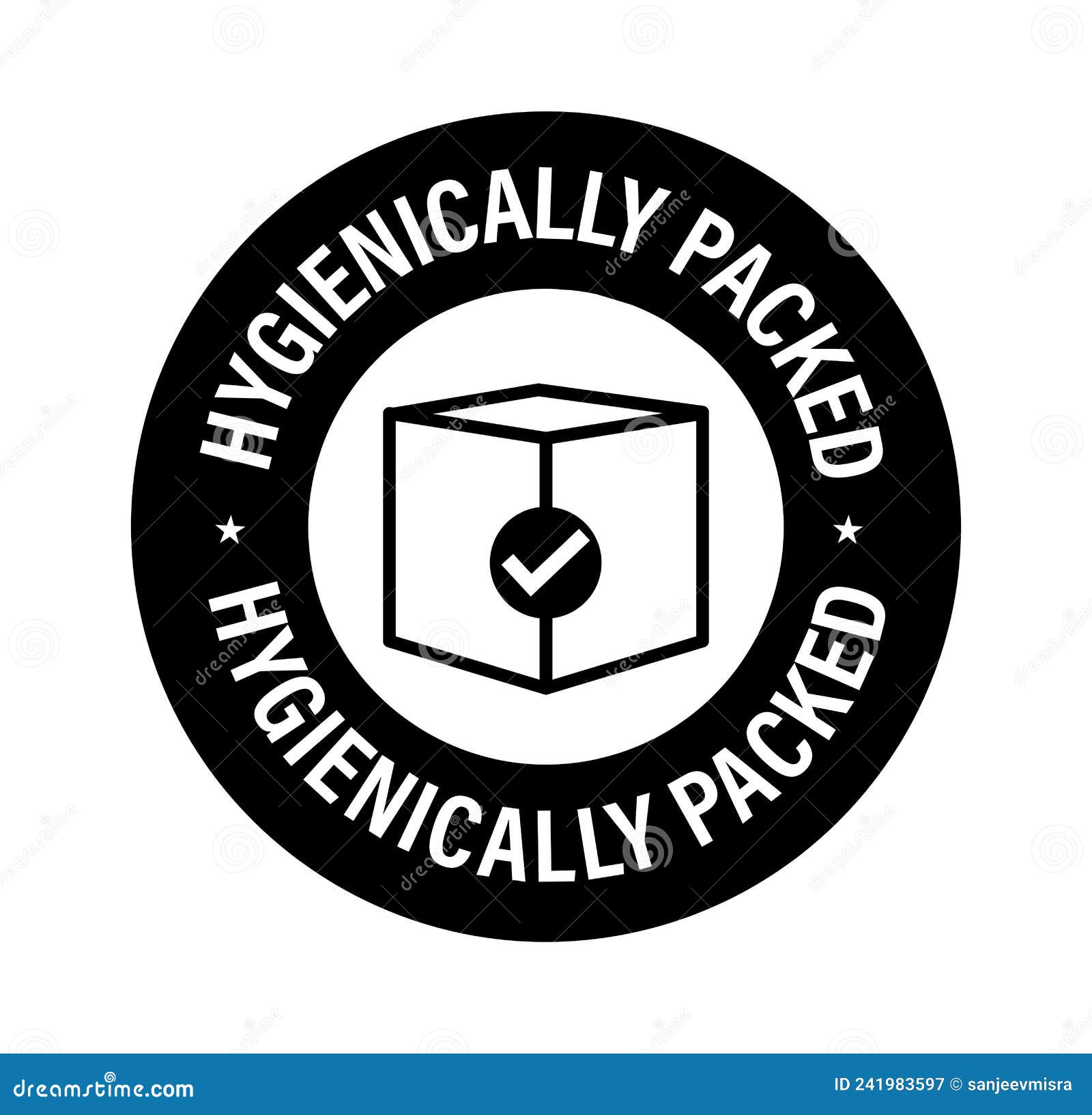 `hygienically Packed` Vector Stamp Stock Vector - Illustration of ...