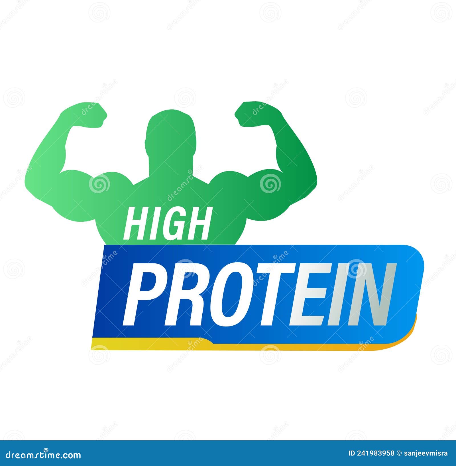High Protein Vector Icon.high Protein Vector Icon. Health Supplement ...