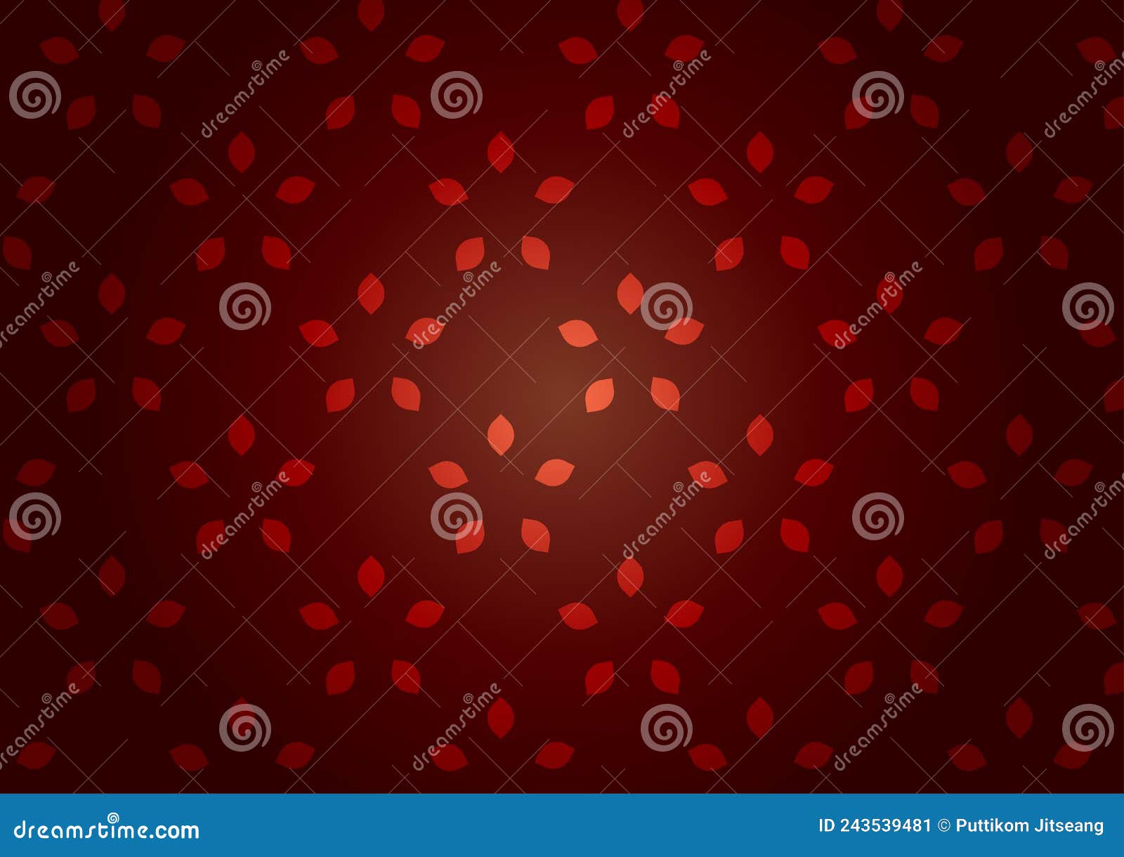 Red Flower Petals Gradient Background Stock Vector - Illustration of ...