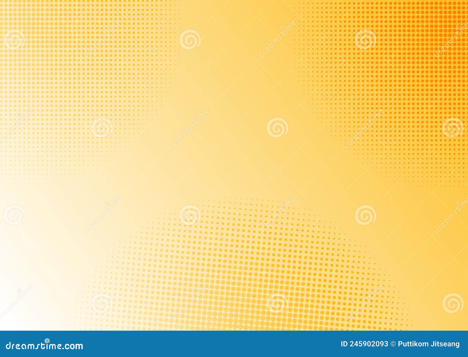 Orange Color Circle Gradient Background Stock Illustration ...