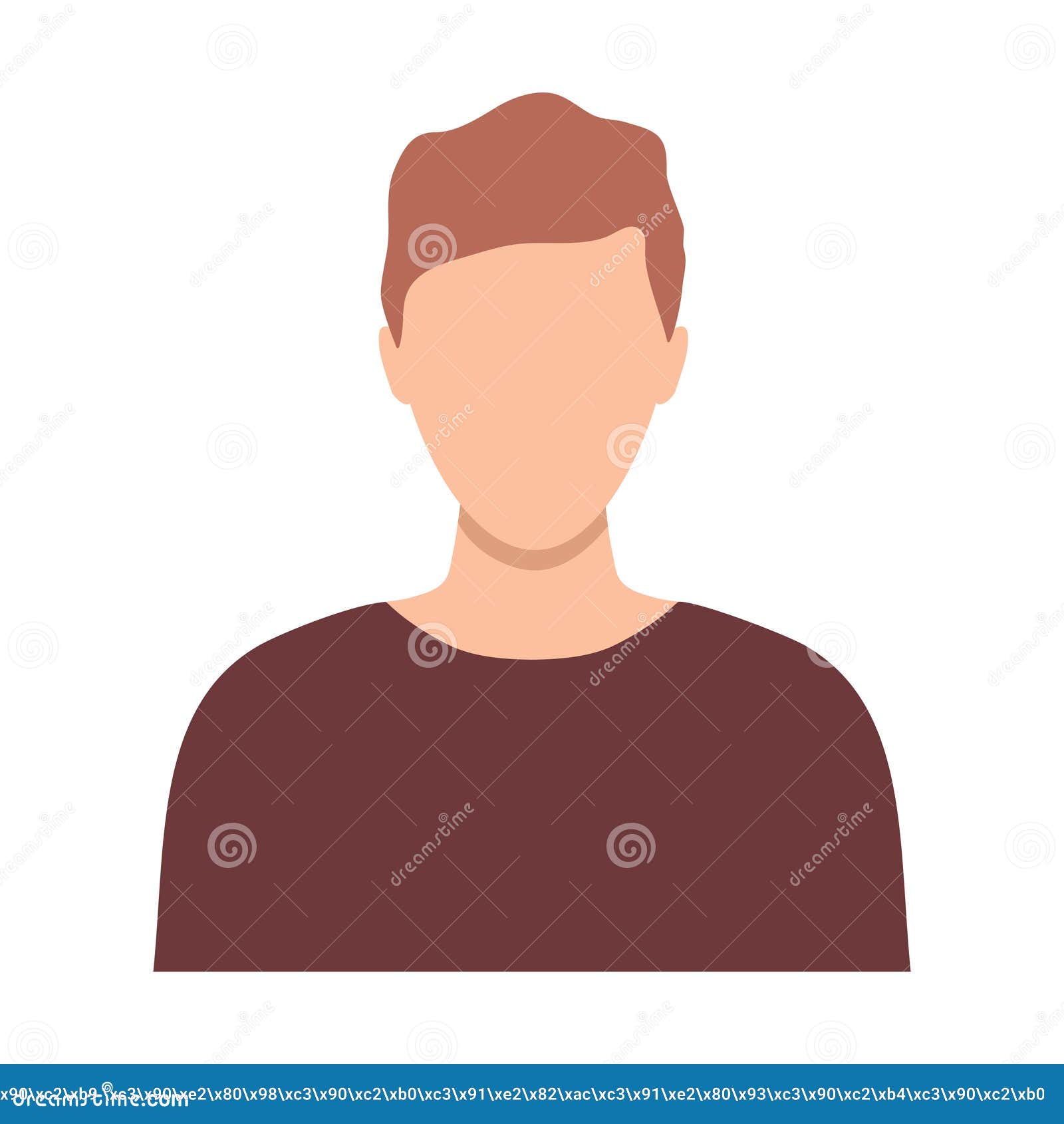 Man avatar character. stock illustration. Illustration of businessman ...