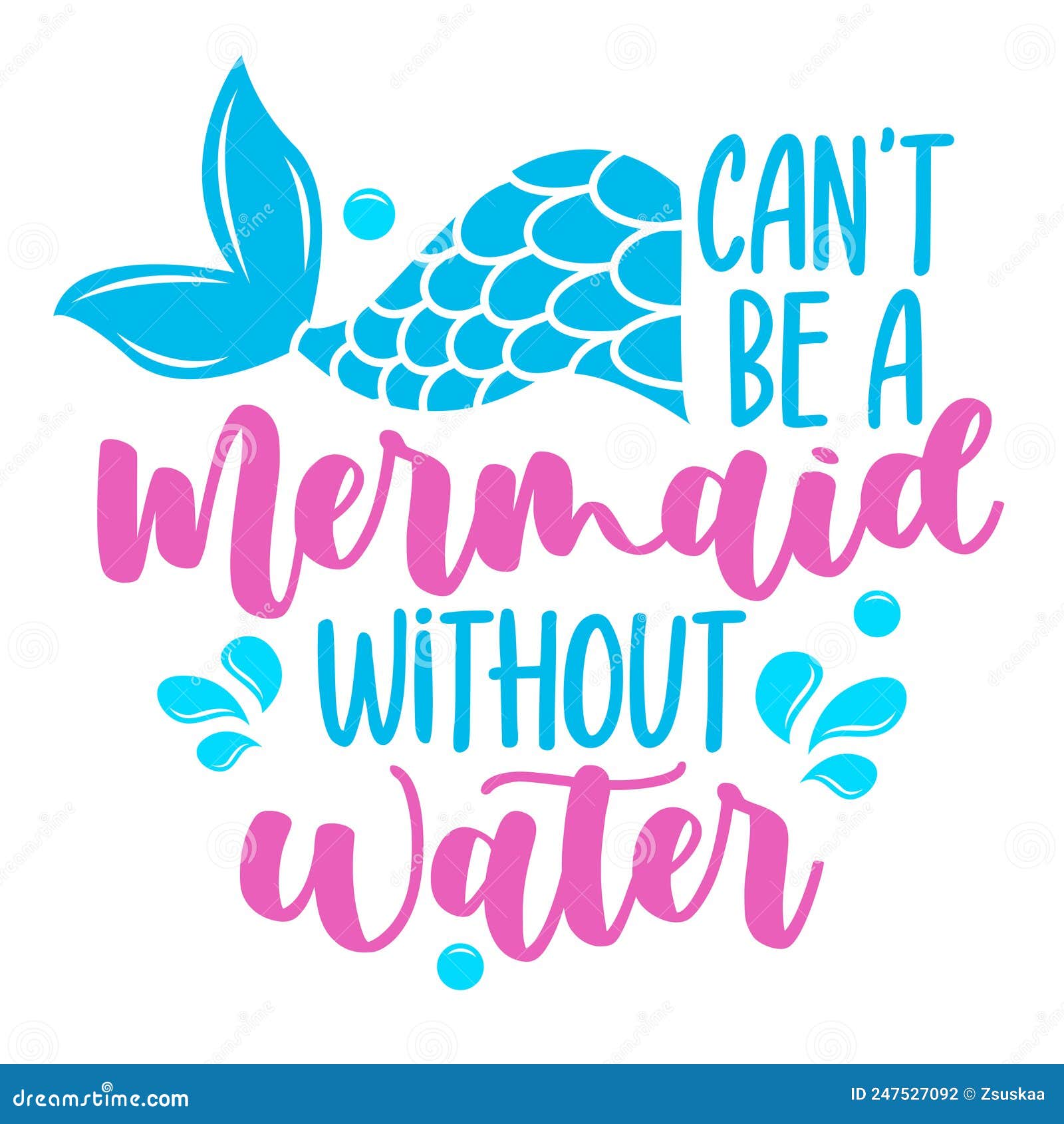 You Can`t Be a Mermaid without Water - Funny Motivation Fairy Tail ...