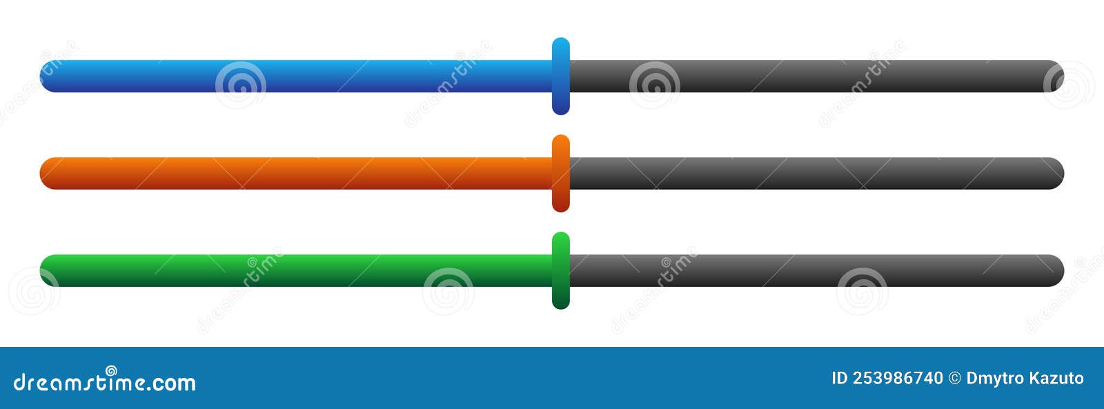 Scale From Red To Green With Arrow, Risk Low Medium And High Vector ...