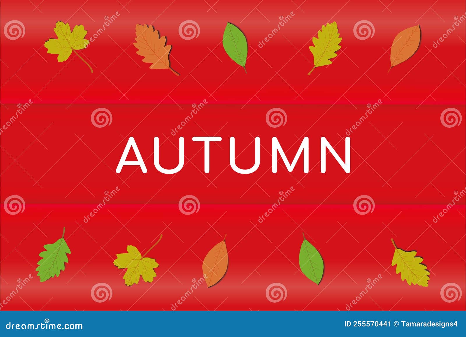 Fall Background Banner Design Autumn Vector Leaves Stock Vector ...