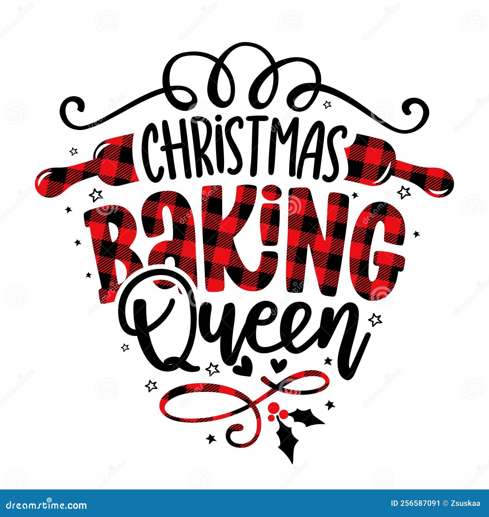 Baking Queen Vector Illustration | CartoonDealer.com #221468114