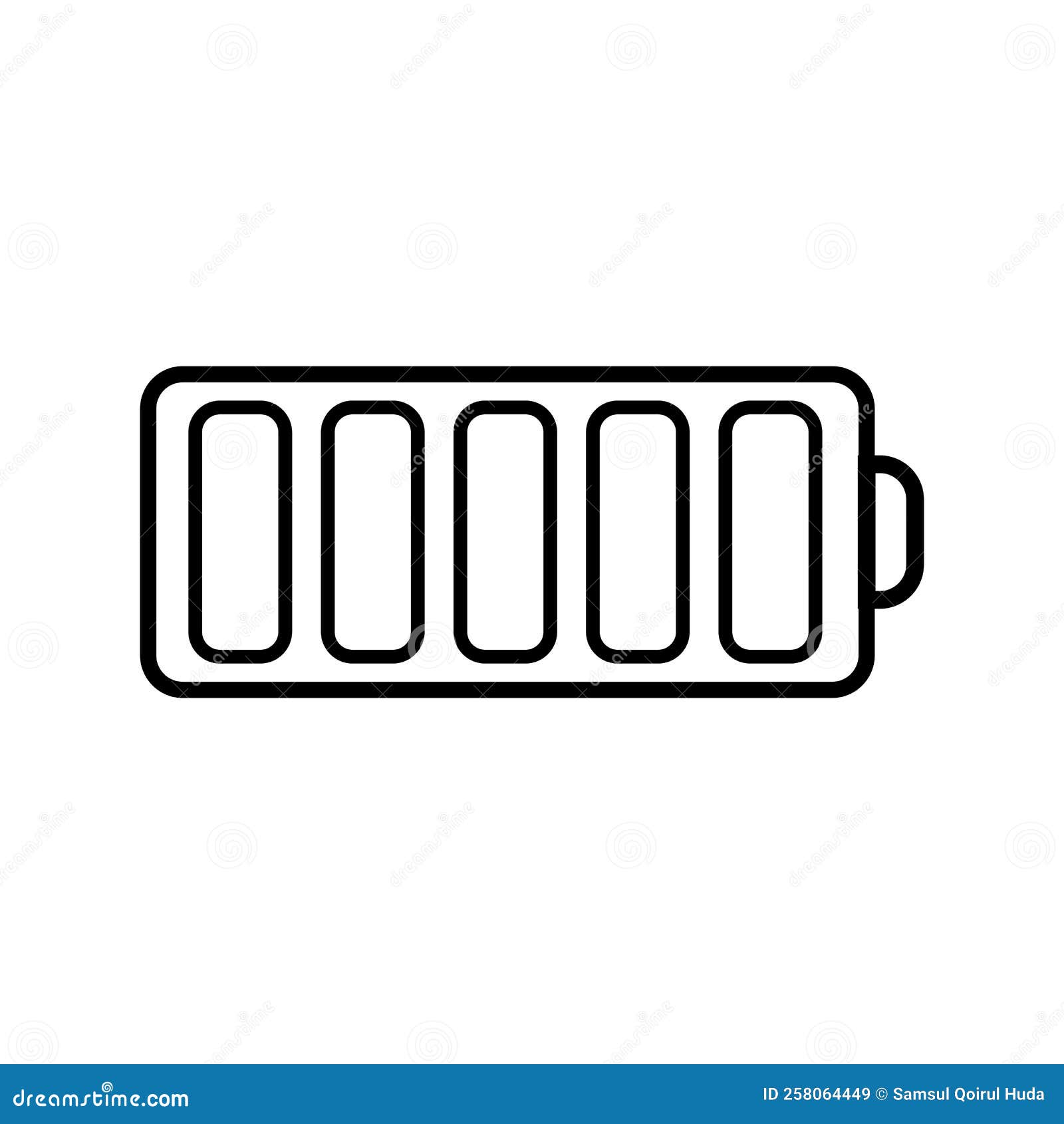 Art & Battery Load Icon Stock Vector - Illustration of electronics ...
