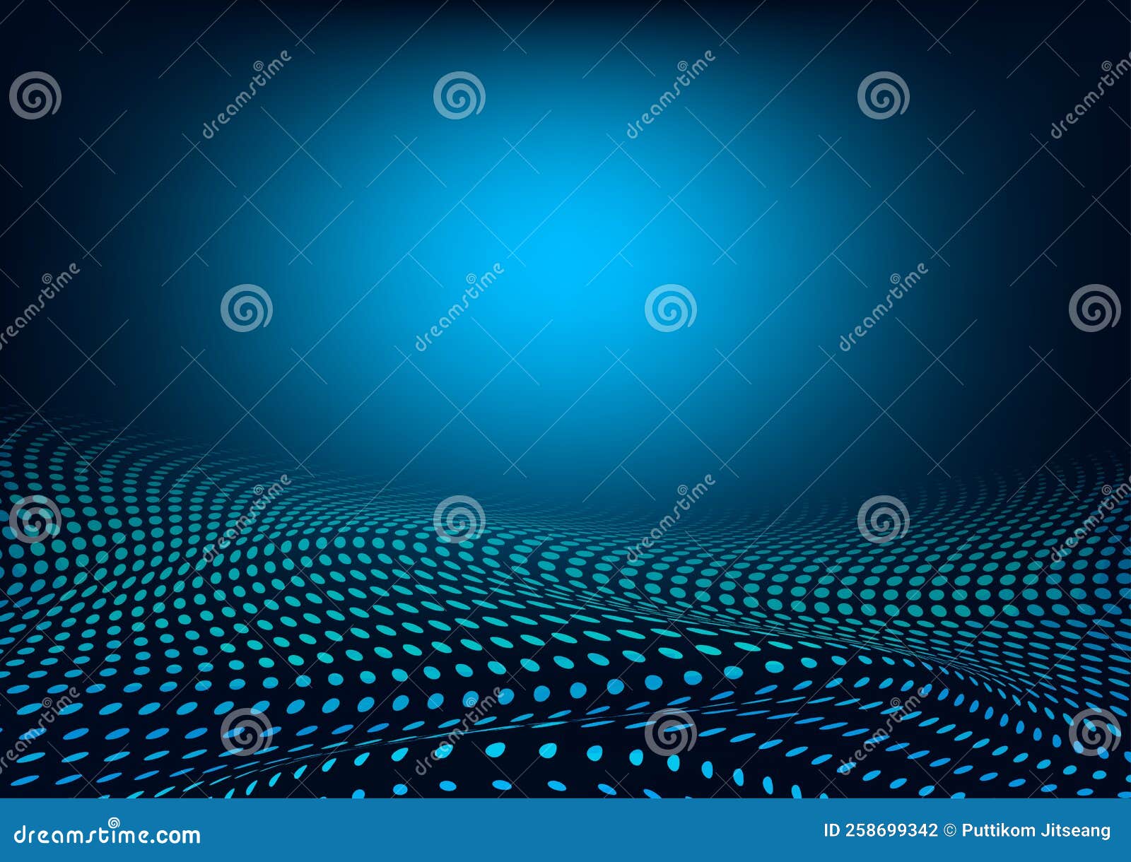 Blue Color Technology Network Design Stock Illustration - Illustration ...