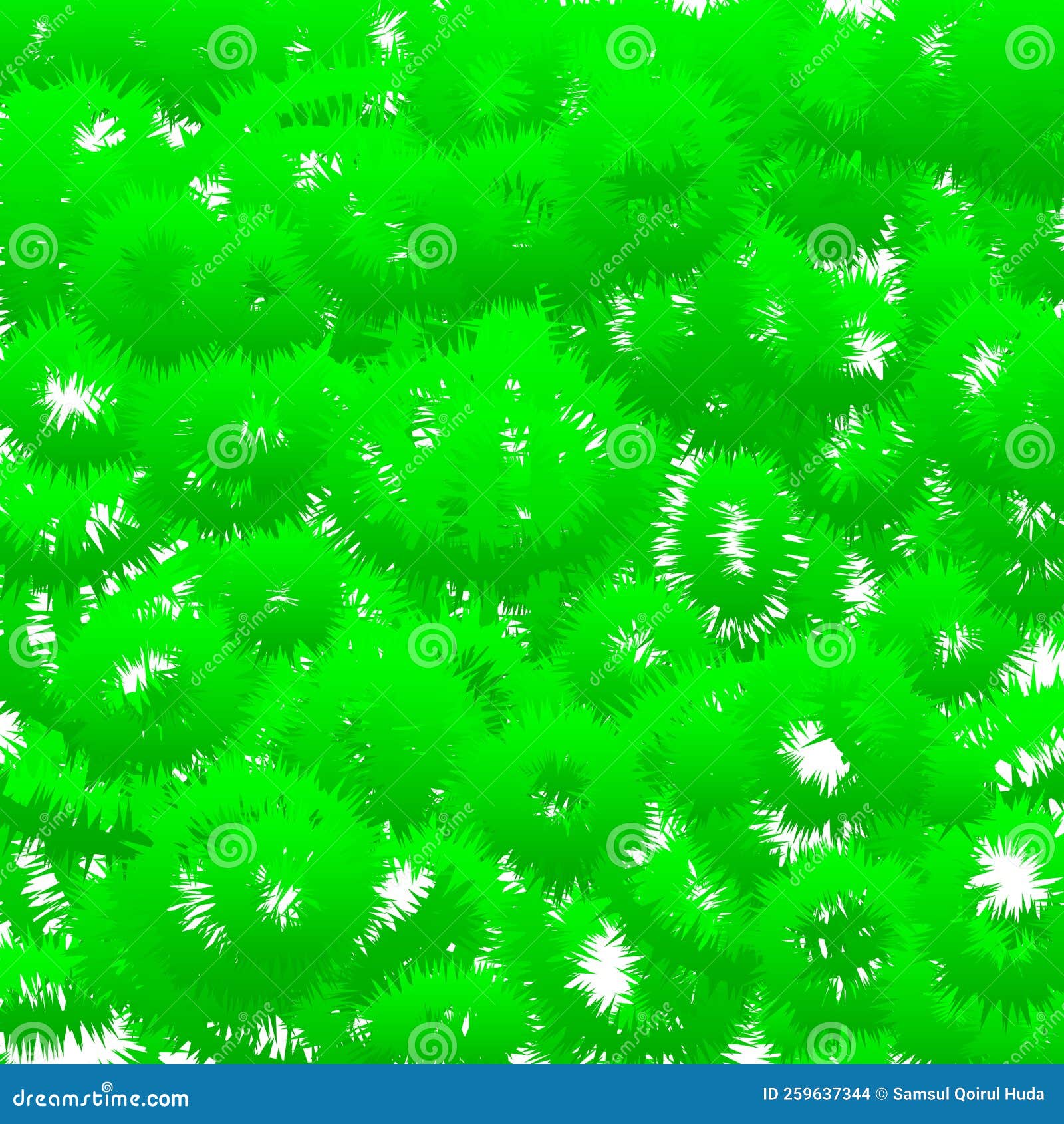 Seamless Green Grass & Art Texture Vector Background Stock Vector ...