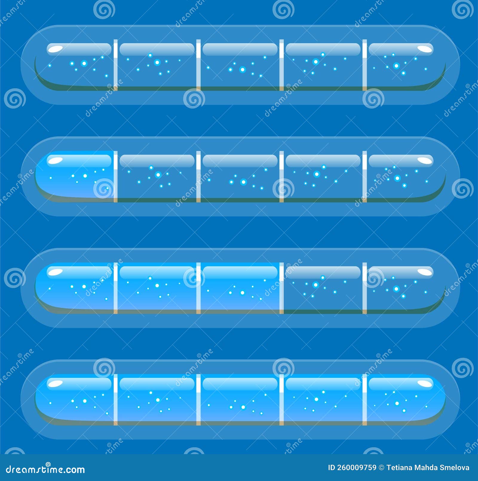 Loading bar stock vector. Illustration of download, progress - 260009759