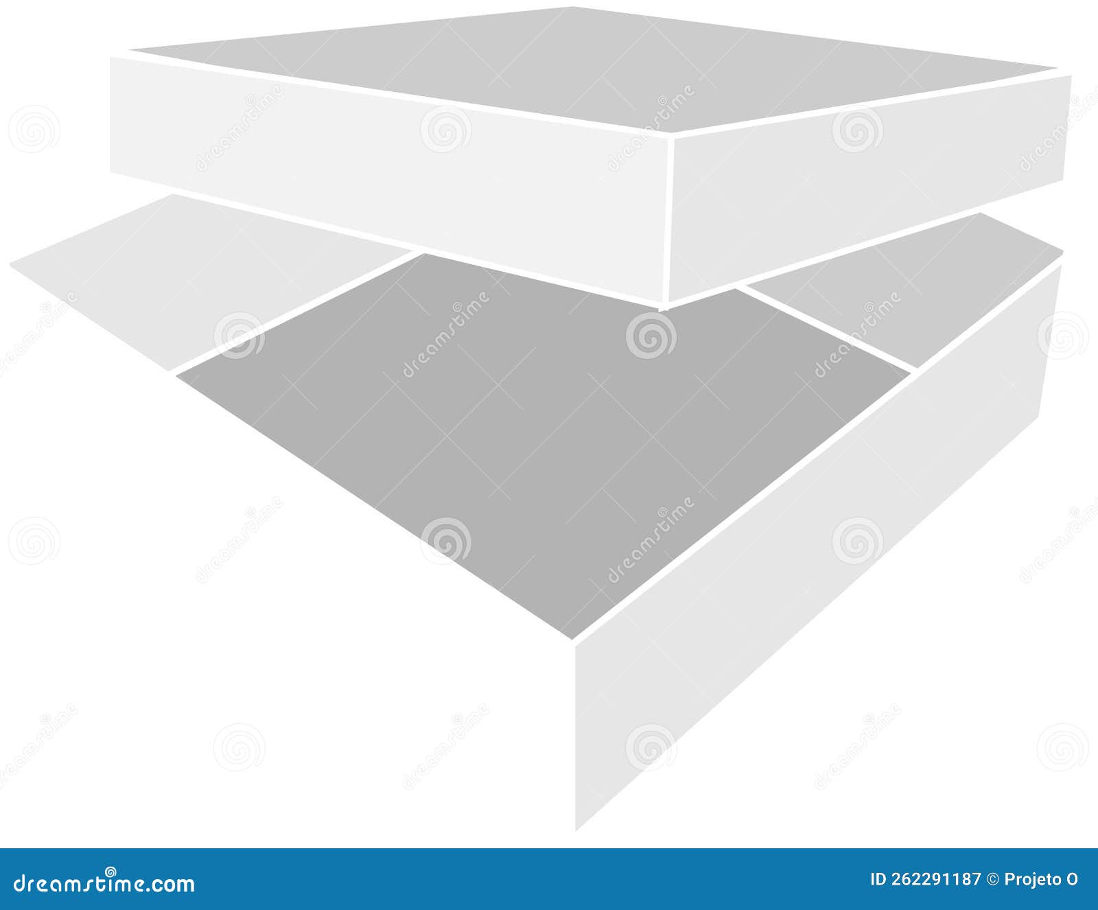 Open Gift Box Shades of Gray Suitable for Different Occasions ...