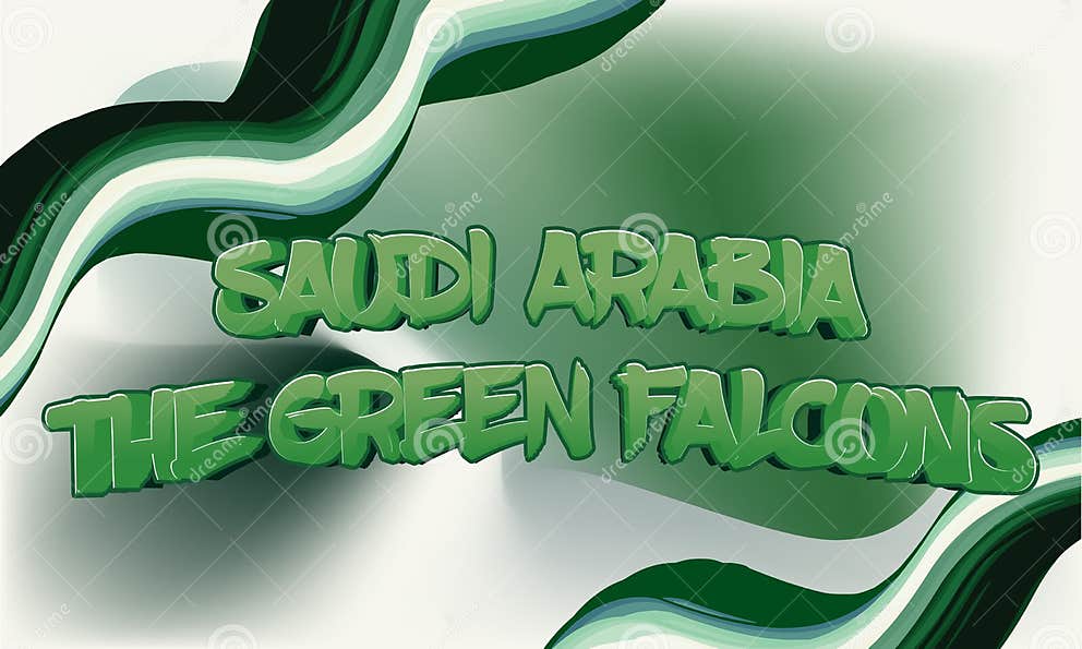 Saudi Arabia the Green Falcons World Football Championship Background ...