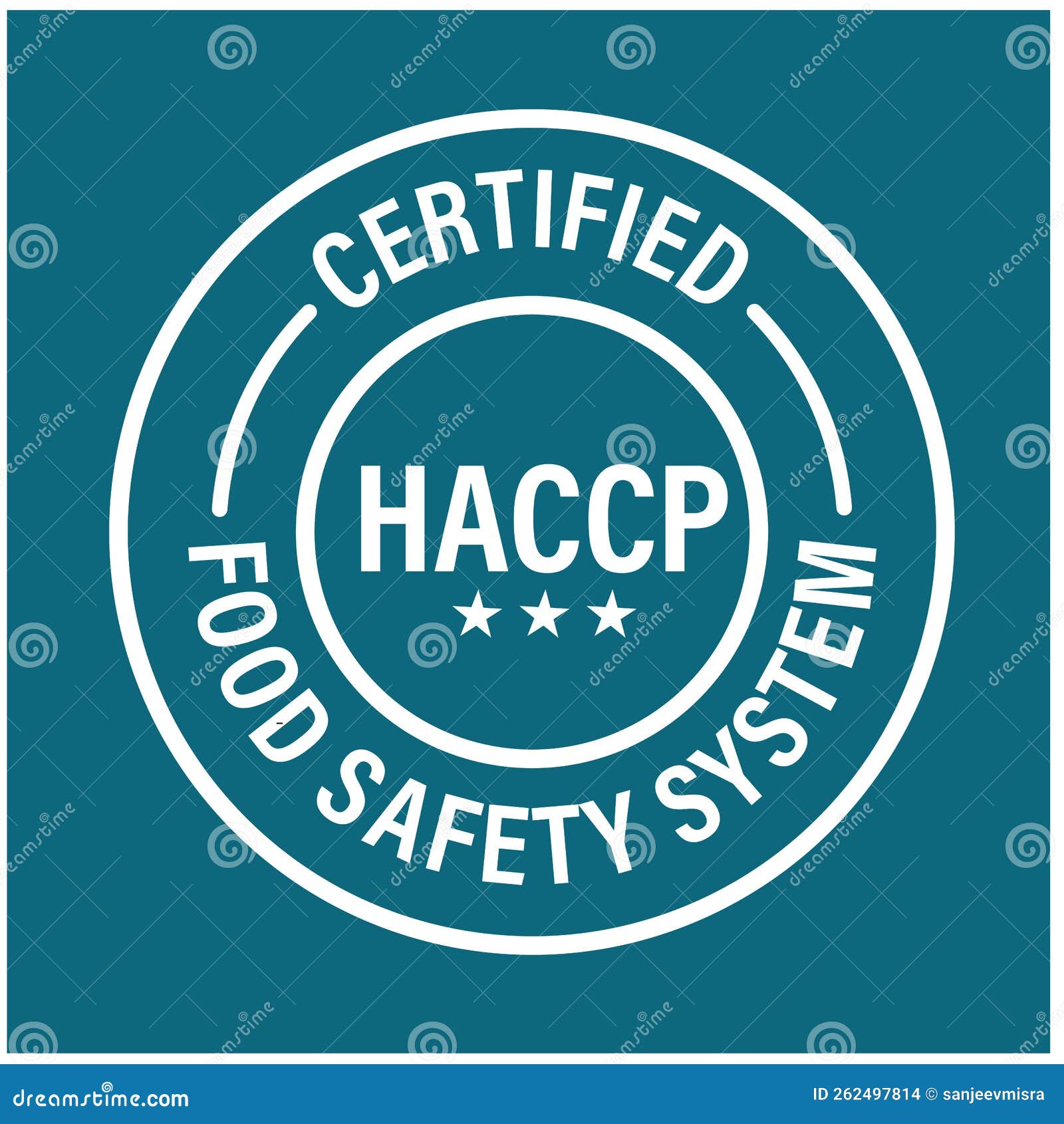 HACCP Certified Vector Icon Stock Vector - Illustration of ...