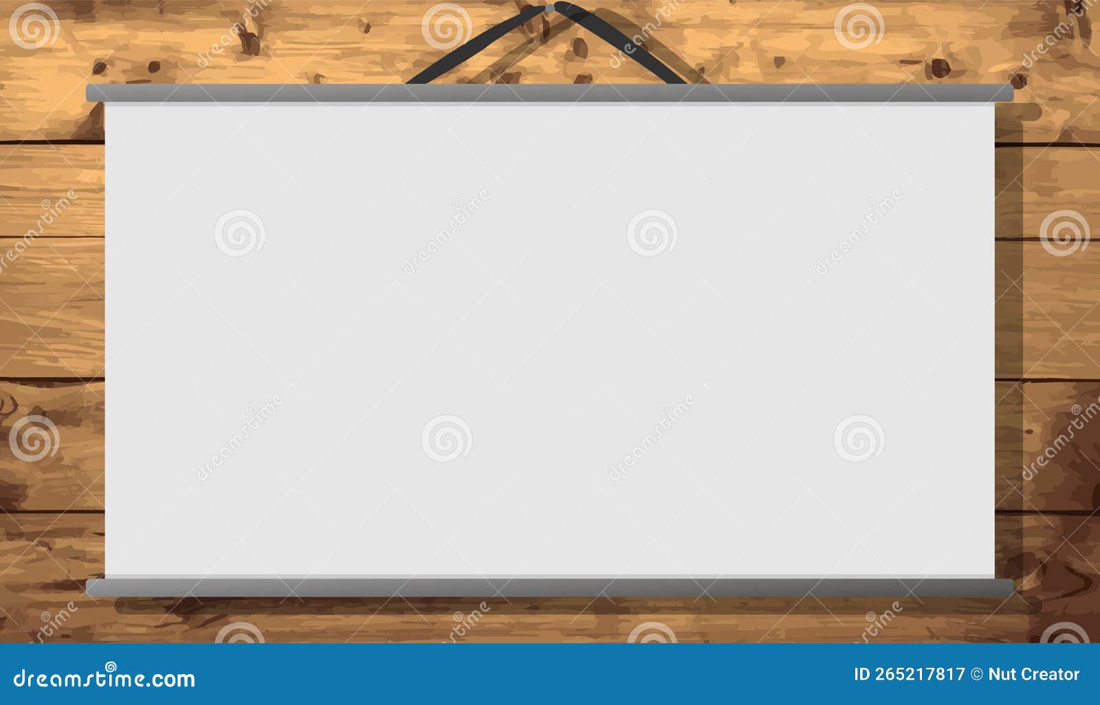 Hanging Whiteboard Showing Growing Bar Chart With Rising Arrow Royalty ...