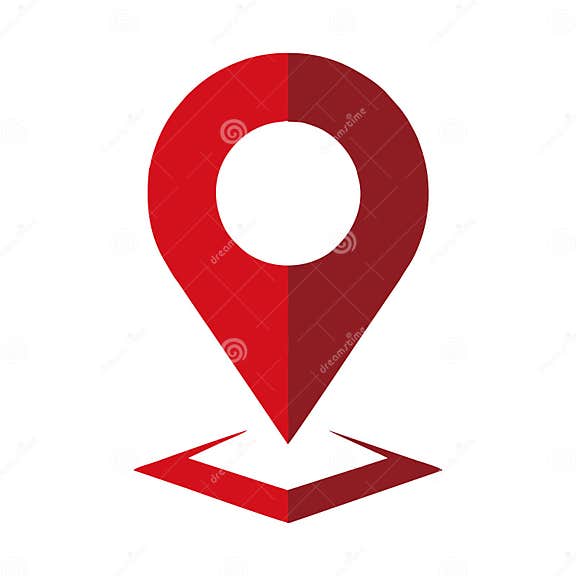 Pin Location Symbol Isolated Icon Vector Illustration Graphic Design ...