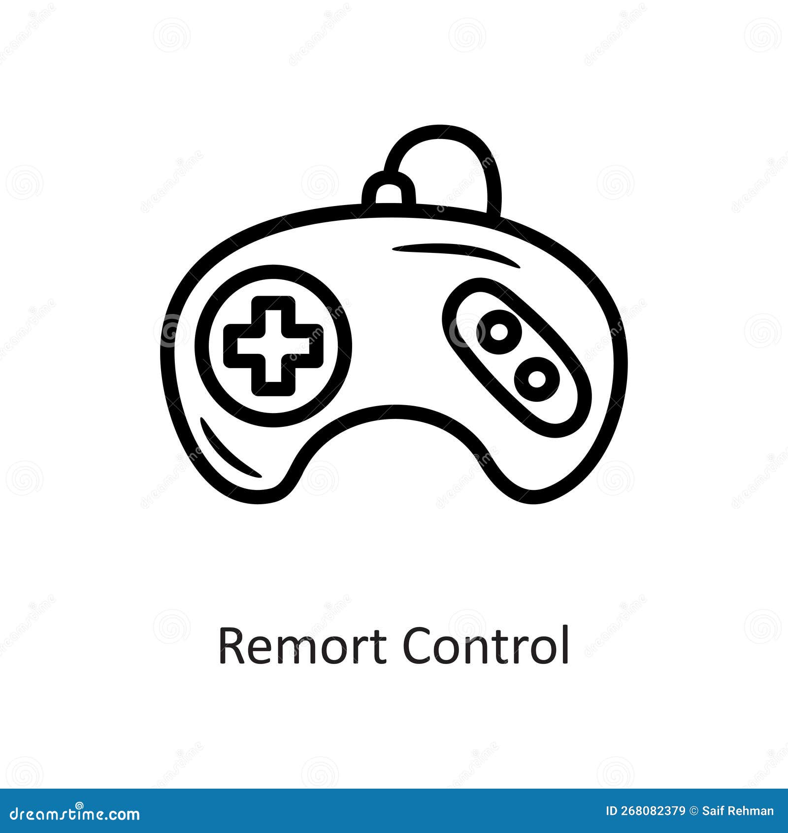 Portable Game Vector Outline Icon Design Illustration. Gaming Symbol on ...