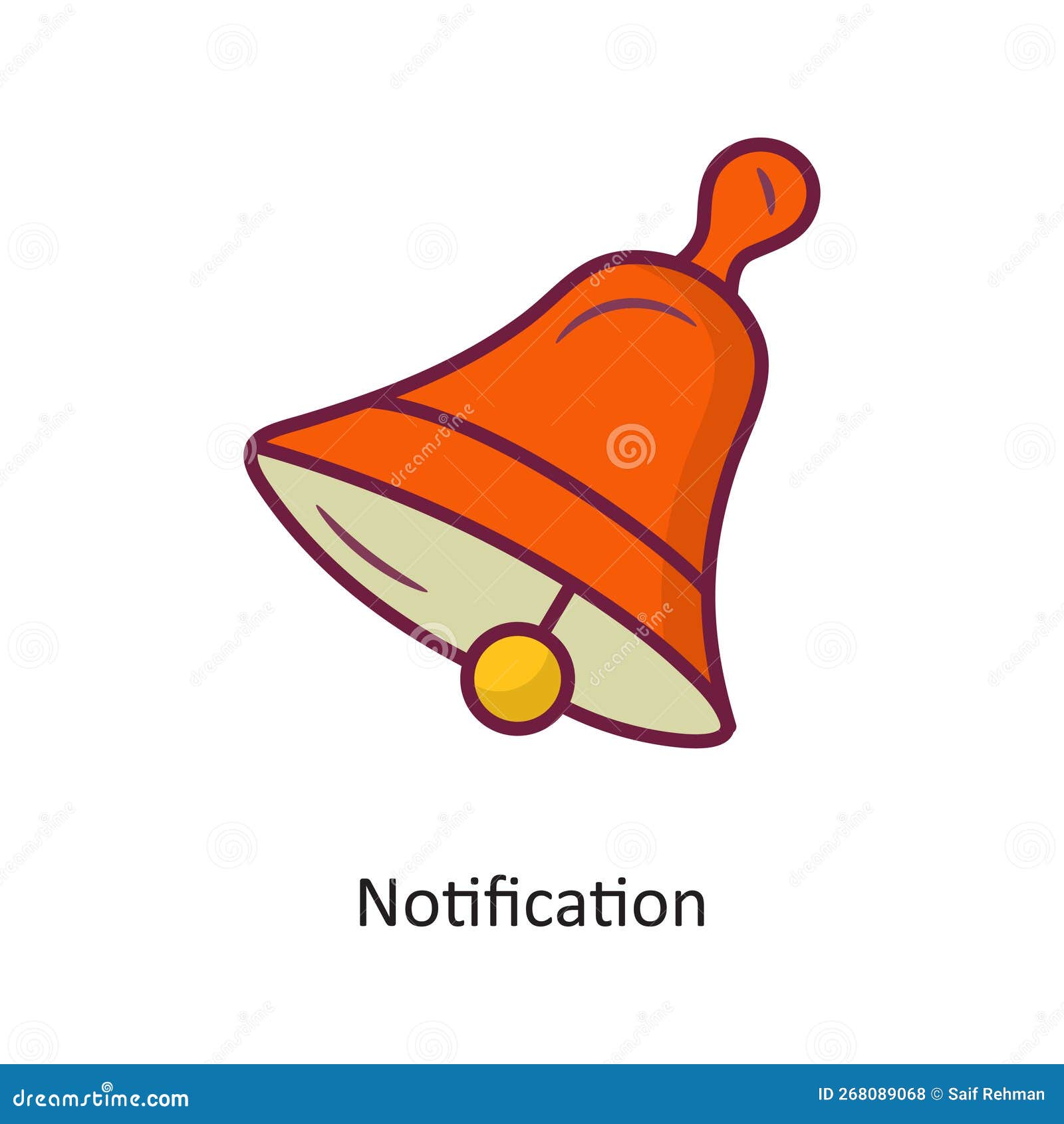 Notification Vector Fill Outline Icon Design Illustration. Gaming ...