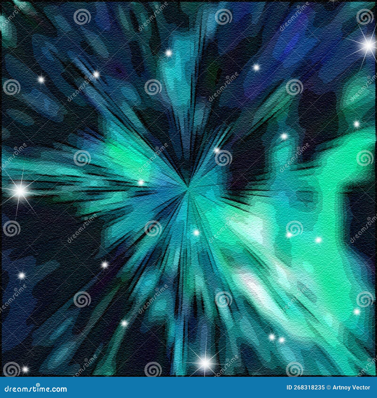 Colorful Explosion Abstract Background with Cartoon Texture and Glitter ...