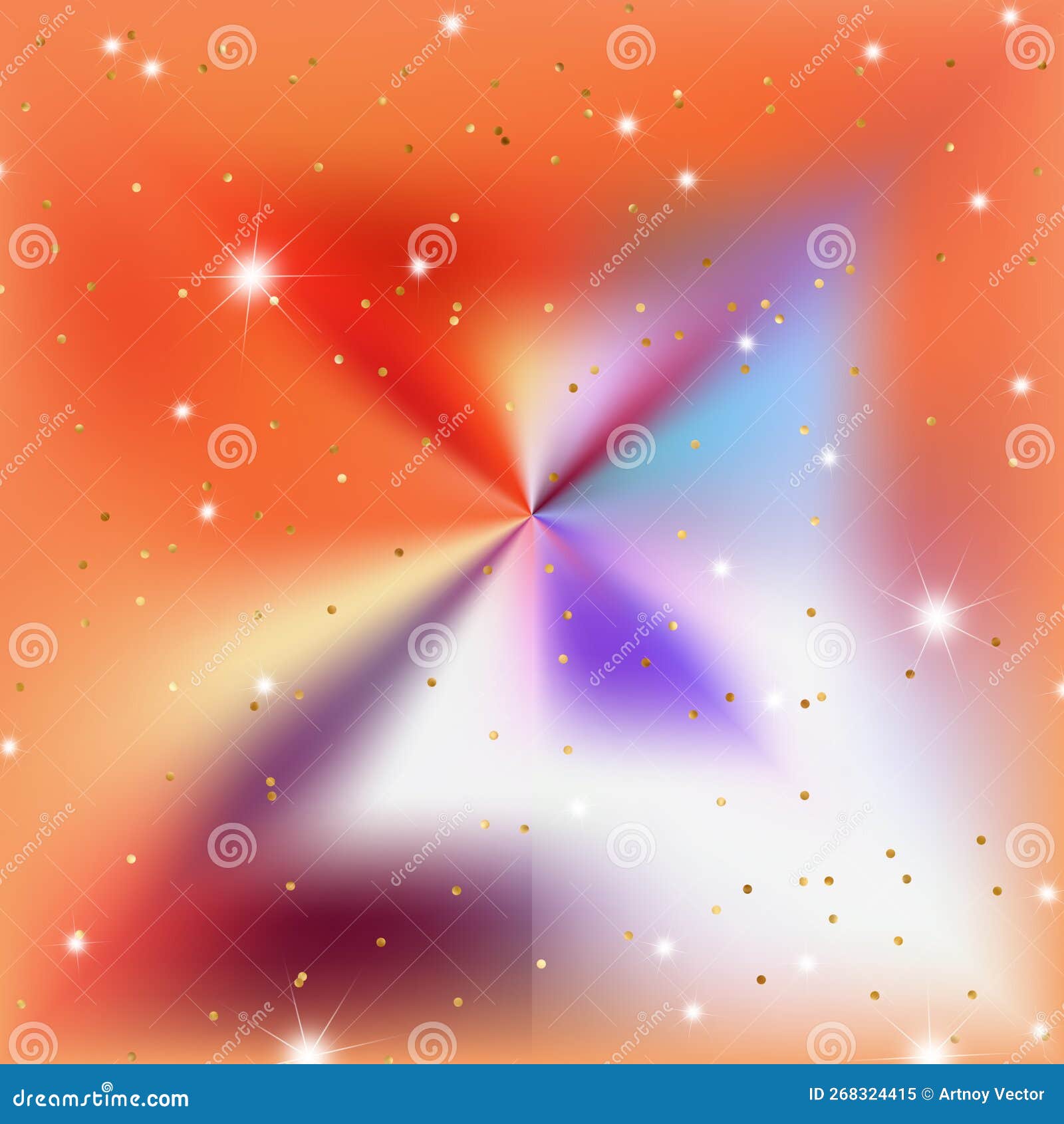 Abstract Background Gradient Color Metallic with Glitter Element Stock ...