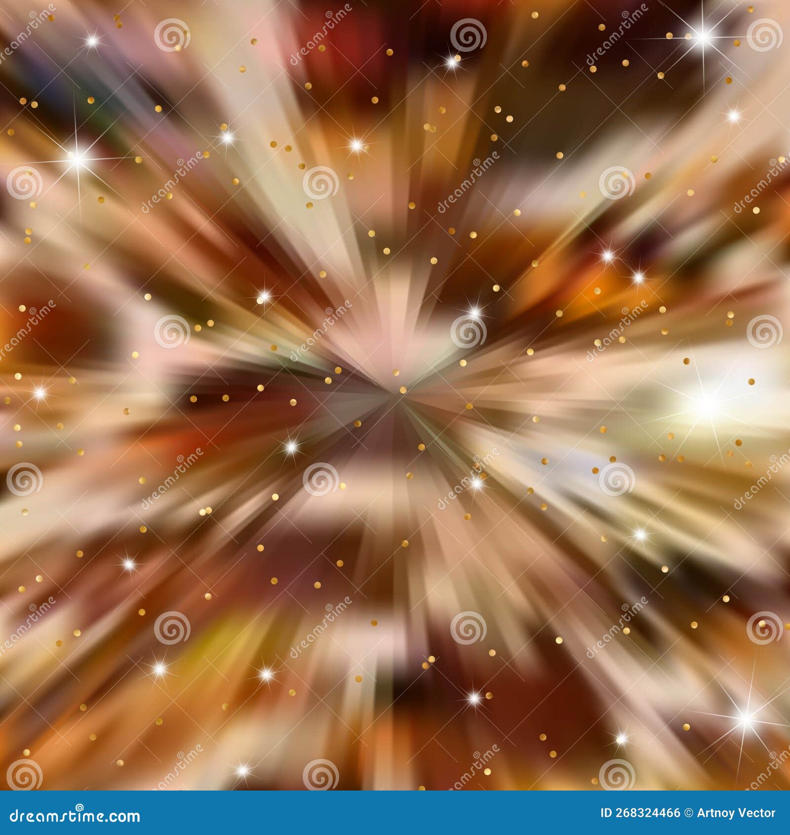 Colorful Explosion Abstract Background with Glitter Elements Stock ...