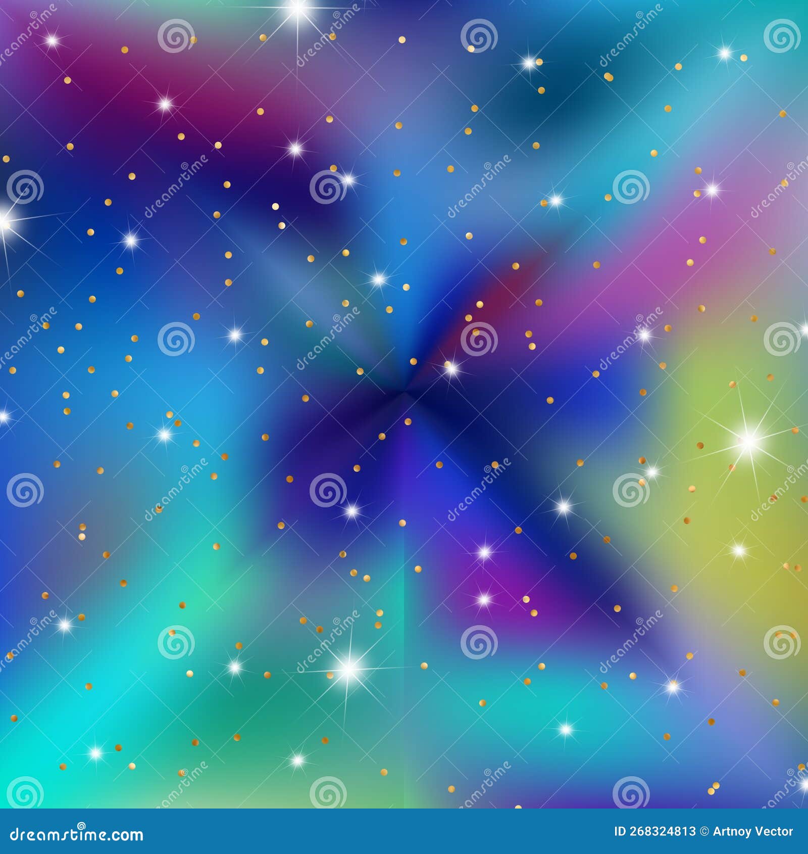 Abstract Background Gradient Color Metallic with Glitter Element Stock ...