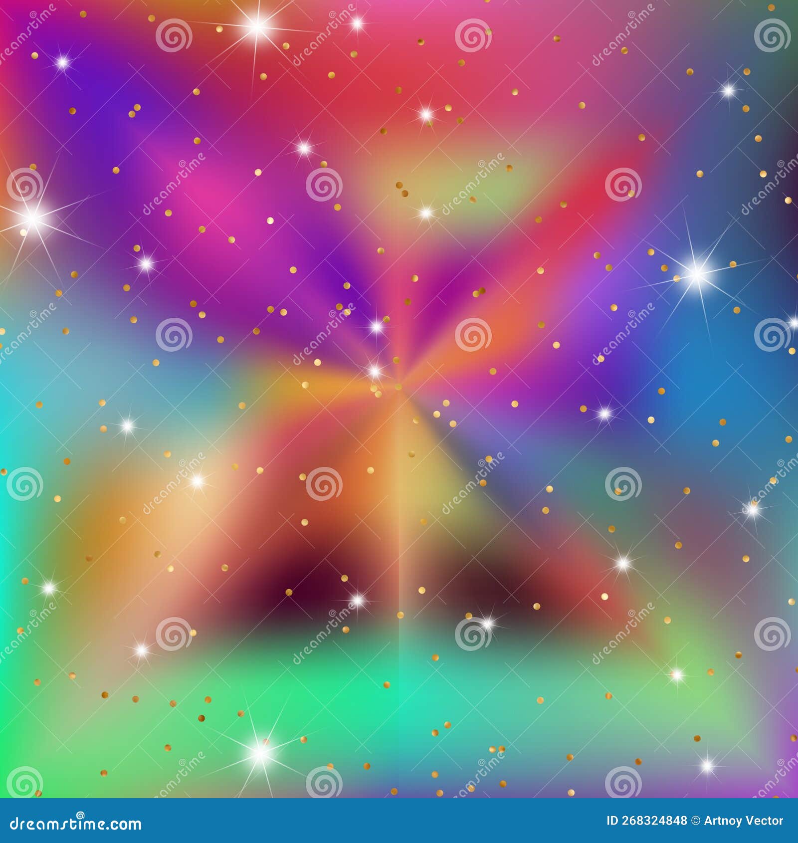 Abstract Background Gradient Color Metallic with Glitter Element Stock ...