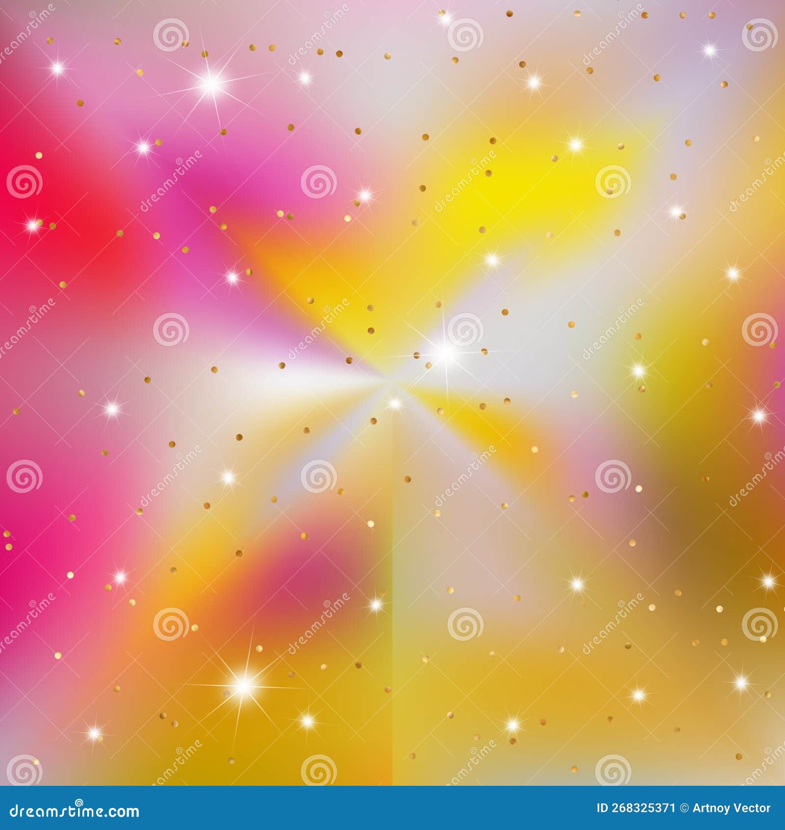 Abstract Background Gradient Color Metallic with Glitter Element Stock ...