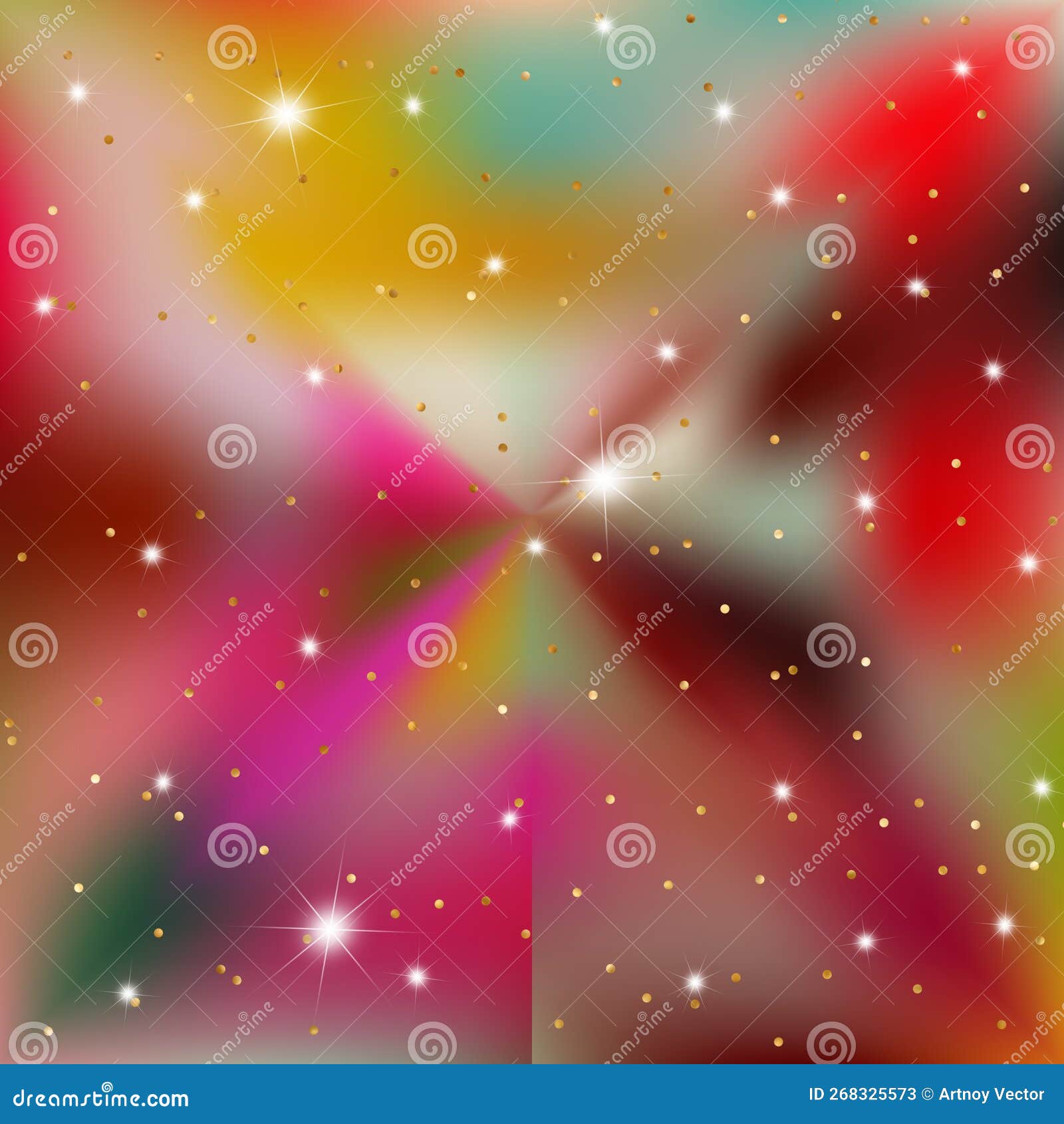 Abstract Background Gradient Color Metallic with Glitter Element Stock ...