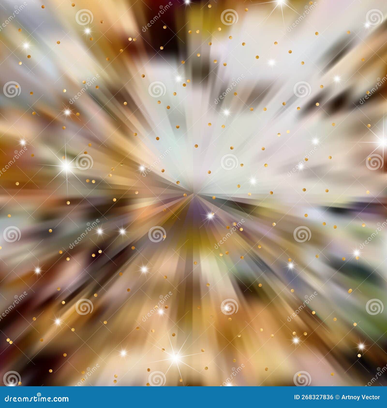 Colorful Explosion Abstract Background with Glitter Elements Stock ...