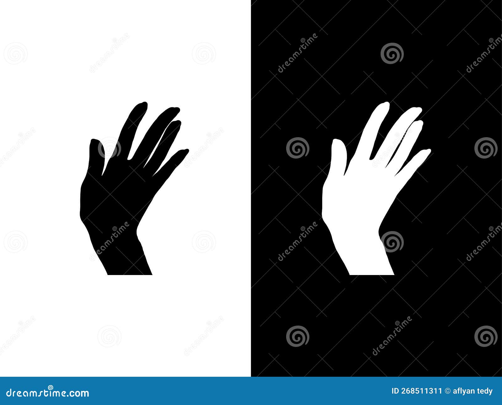 Hand gesture dance stock illustration. Illustration of collection ...