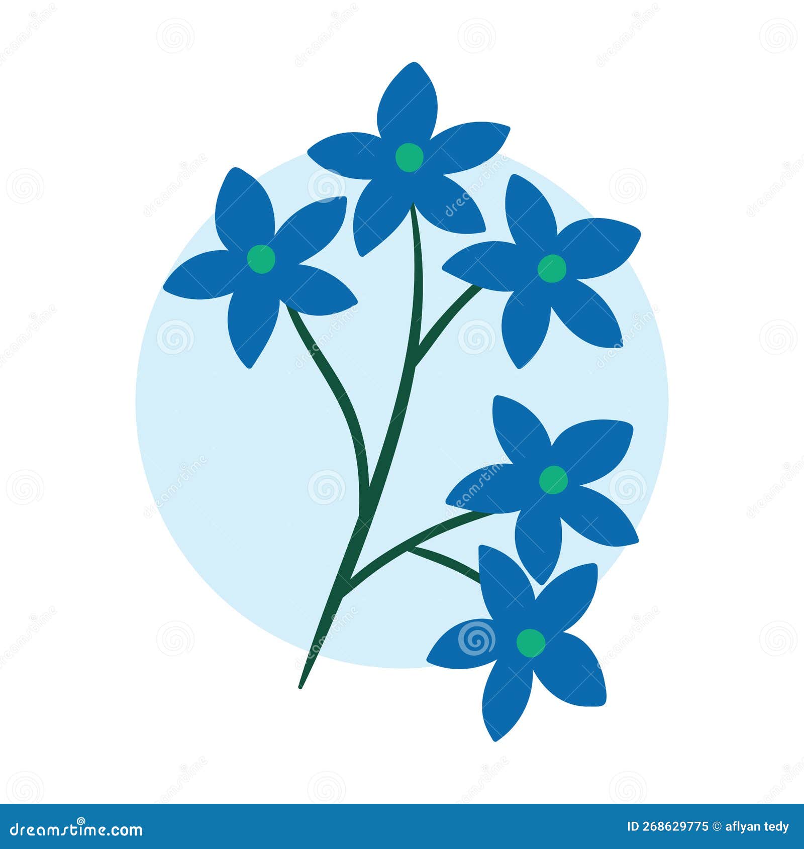 Aesthetic Flower Cluster Drawing, Hand Drawing Minimalist Flower ...