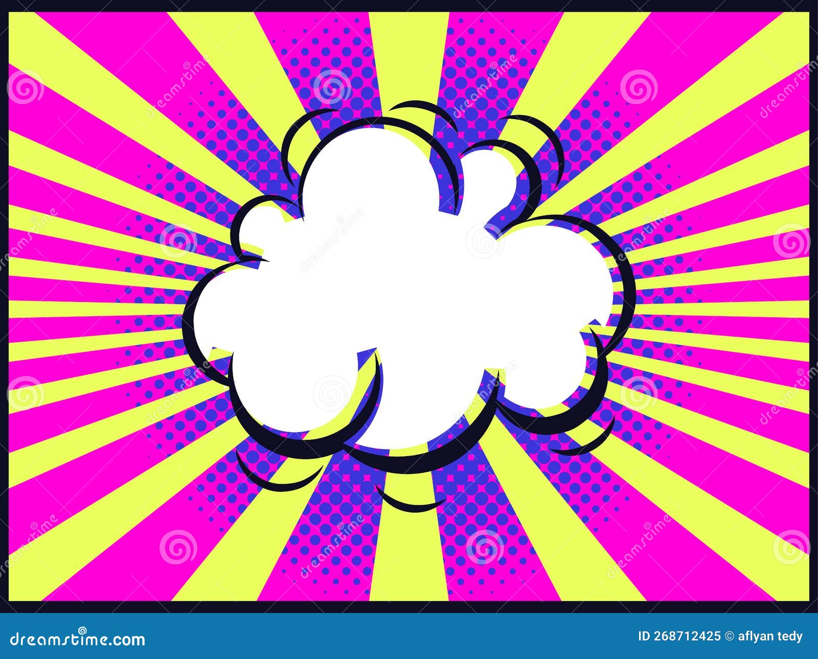 Abstract retro pop art stock illustration. Illustration of vector ...